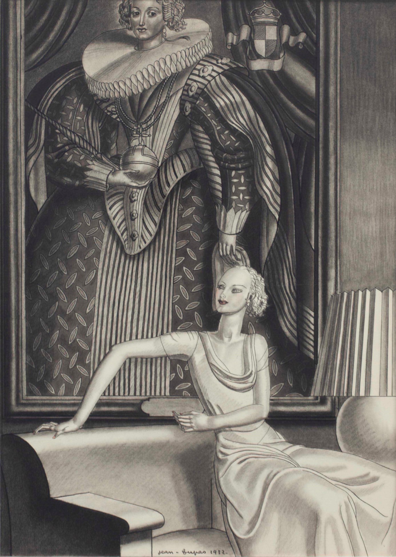 JEAN DUPAS (1882-1964), PORTRAIT OF A LADY, 1932 | Christie's