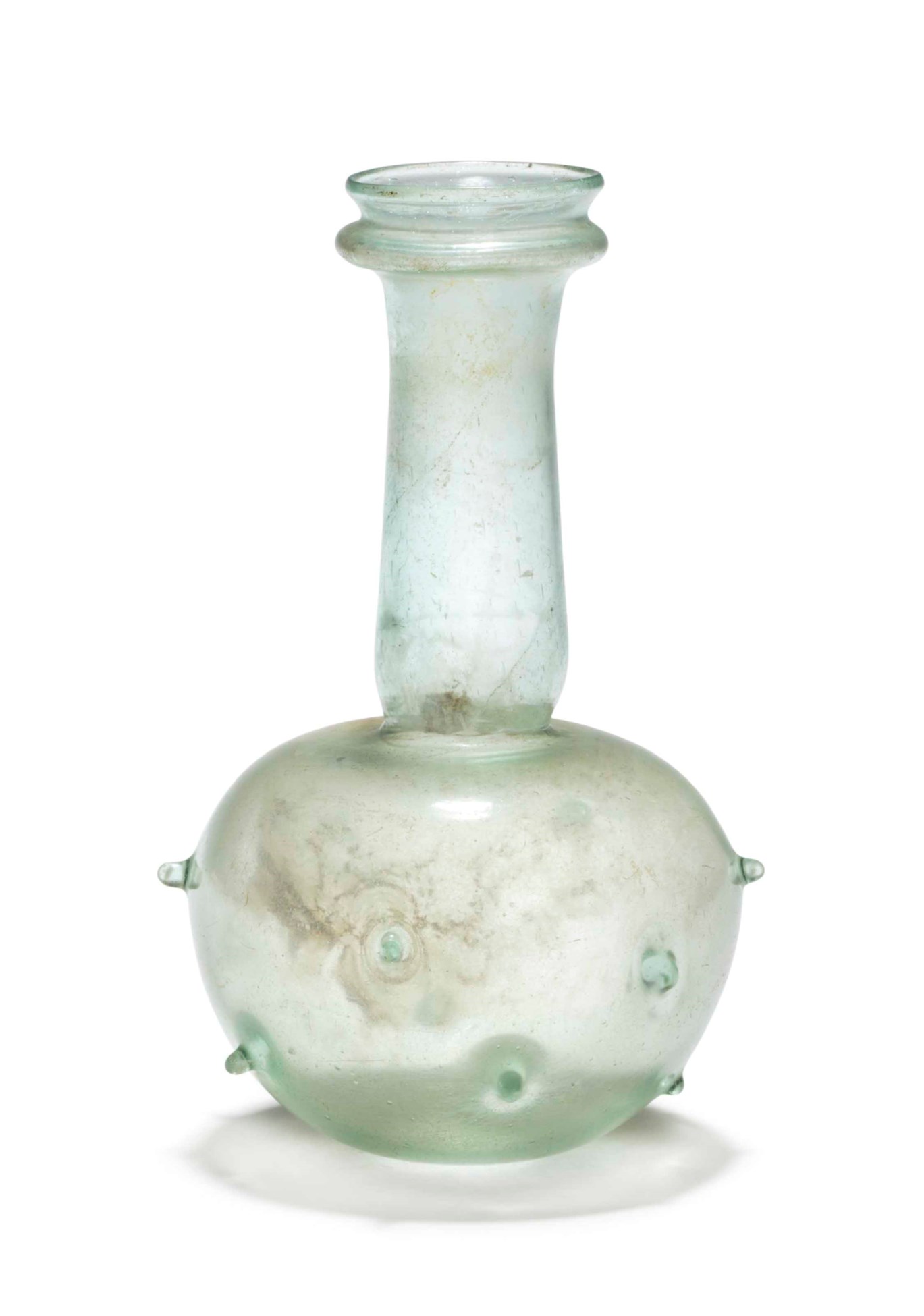 A BYZANTINE GLASS SPRINKLER FLASK, CIRCA 5TH-6TH CENTURY A.D. | Christie's