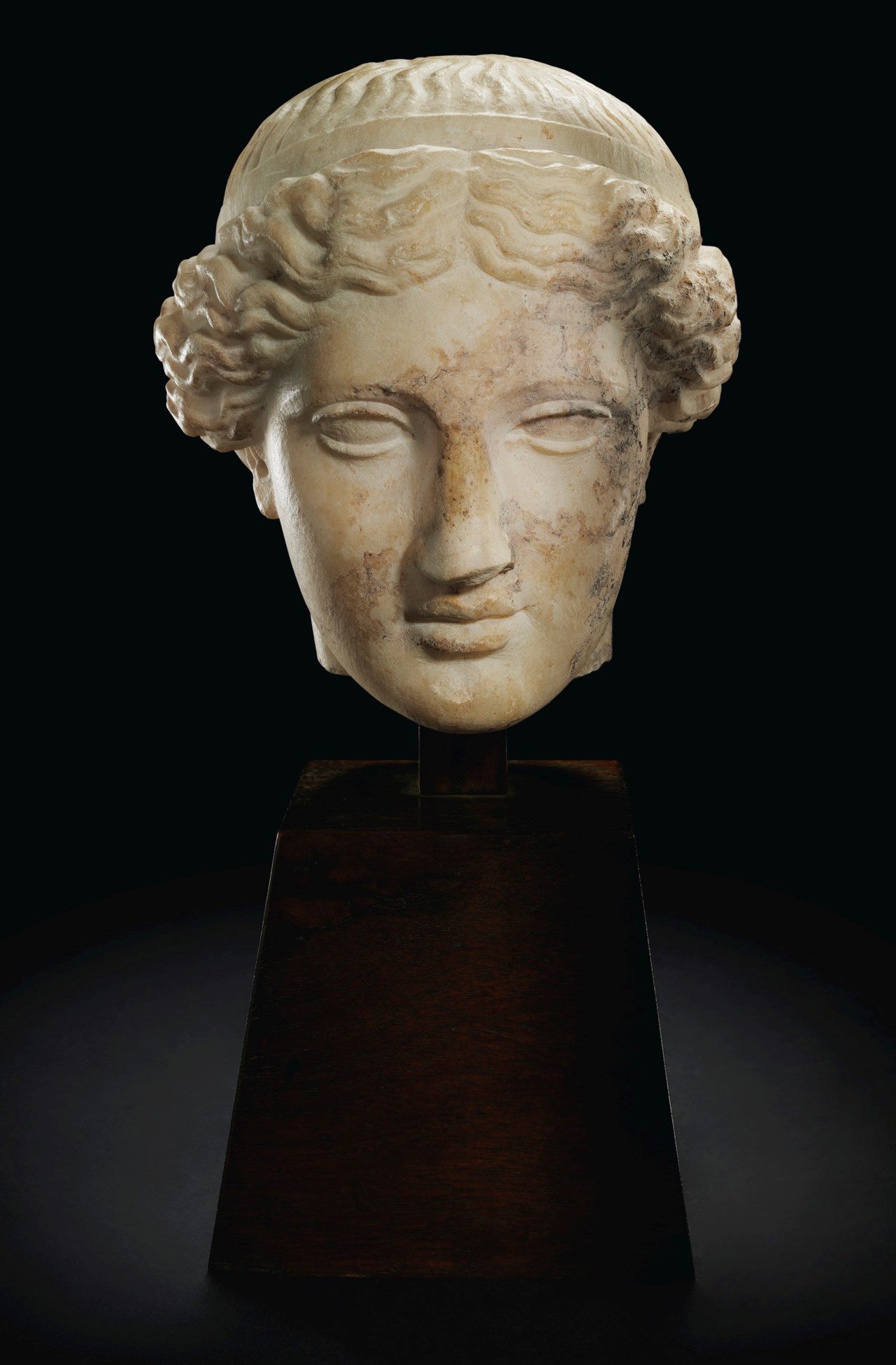 A ROMAN MARBLE HEAD OF VENUS, CIRCA 1ST CENTURY A.D. | Christie's