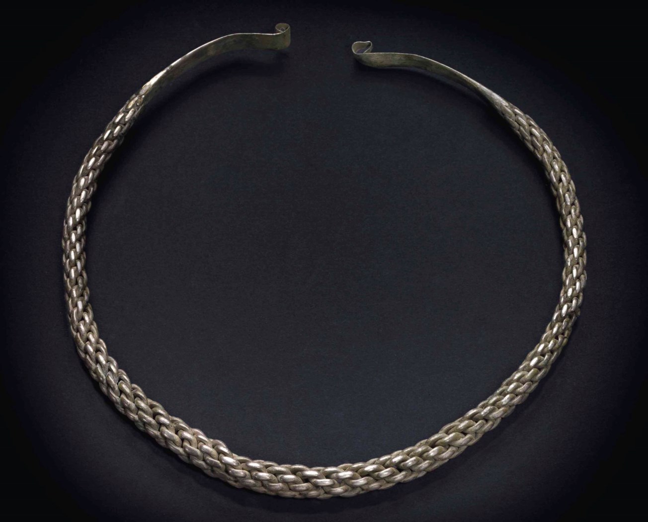 A VIKING SILVER BRAIDED TORQUE, CIRCA 10TH-11TH CENTURY A.D. | Christie's