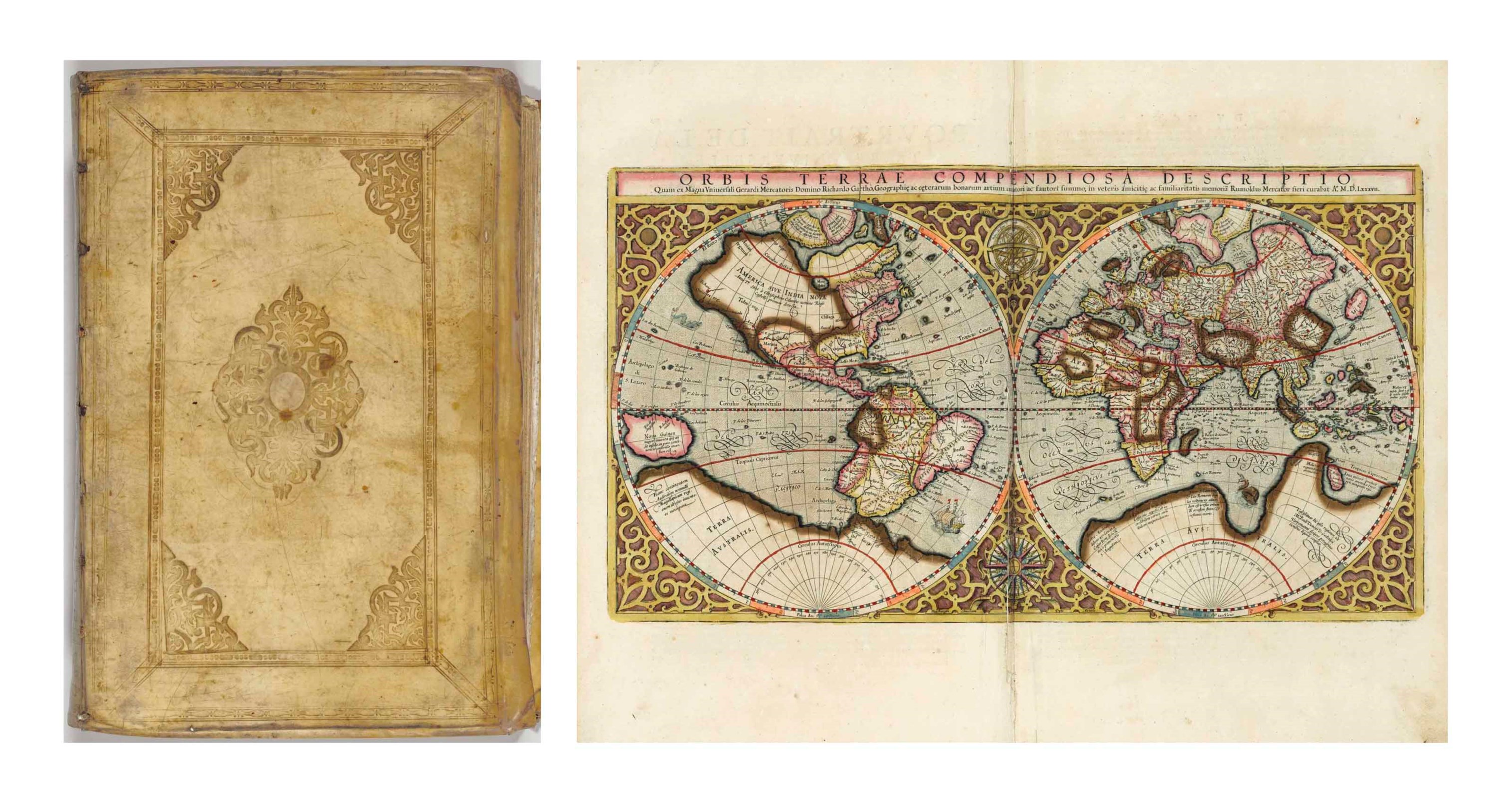 MERCATOR, Gerard and Jodocus HONDIUS (1563-1611). Atlas sive ...