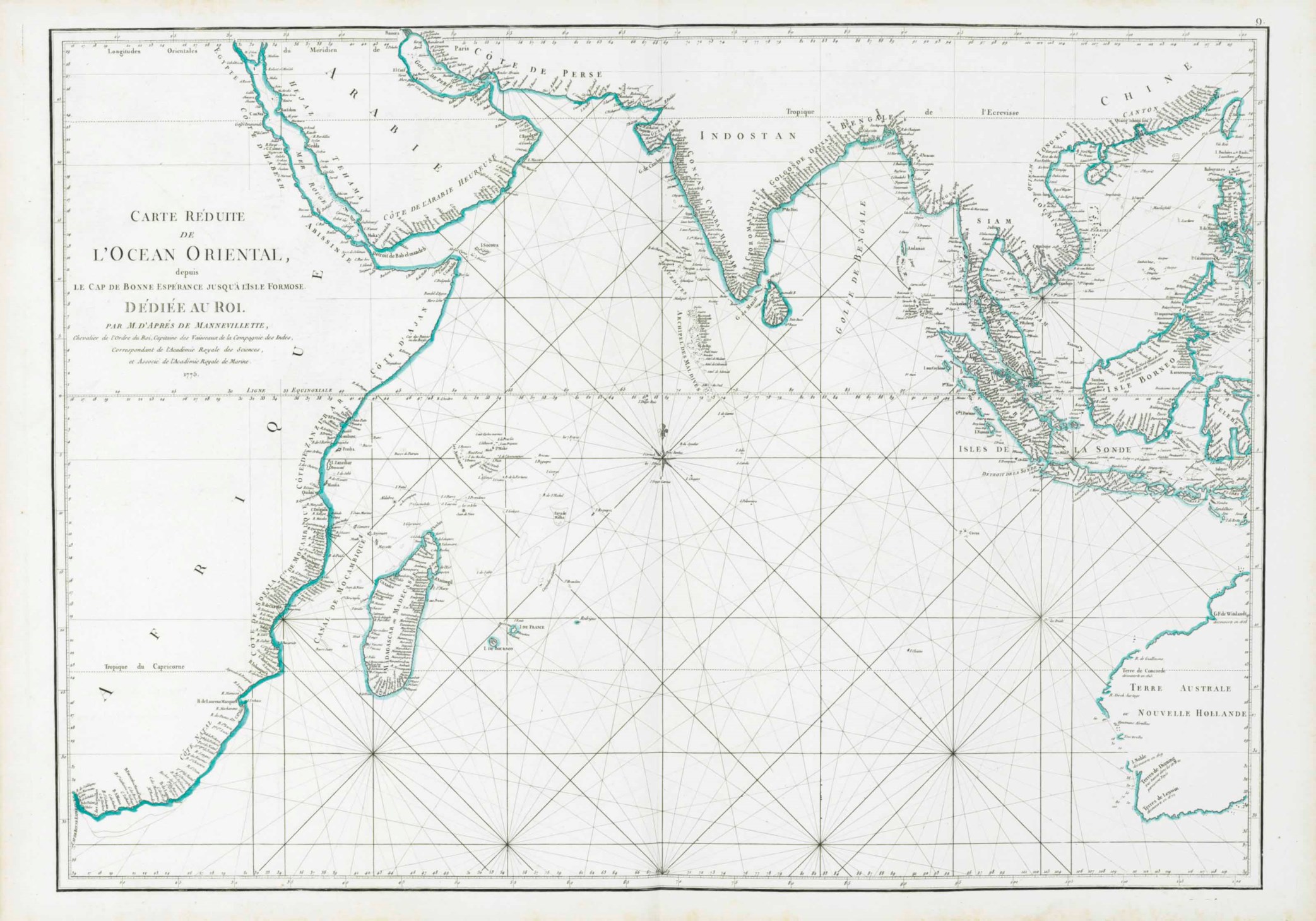 APRES DE MANNEVILLETTE, Jean-Baptiste Nicolas Denis d' (1707-1780). Le ...