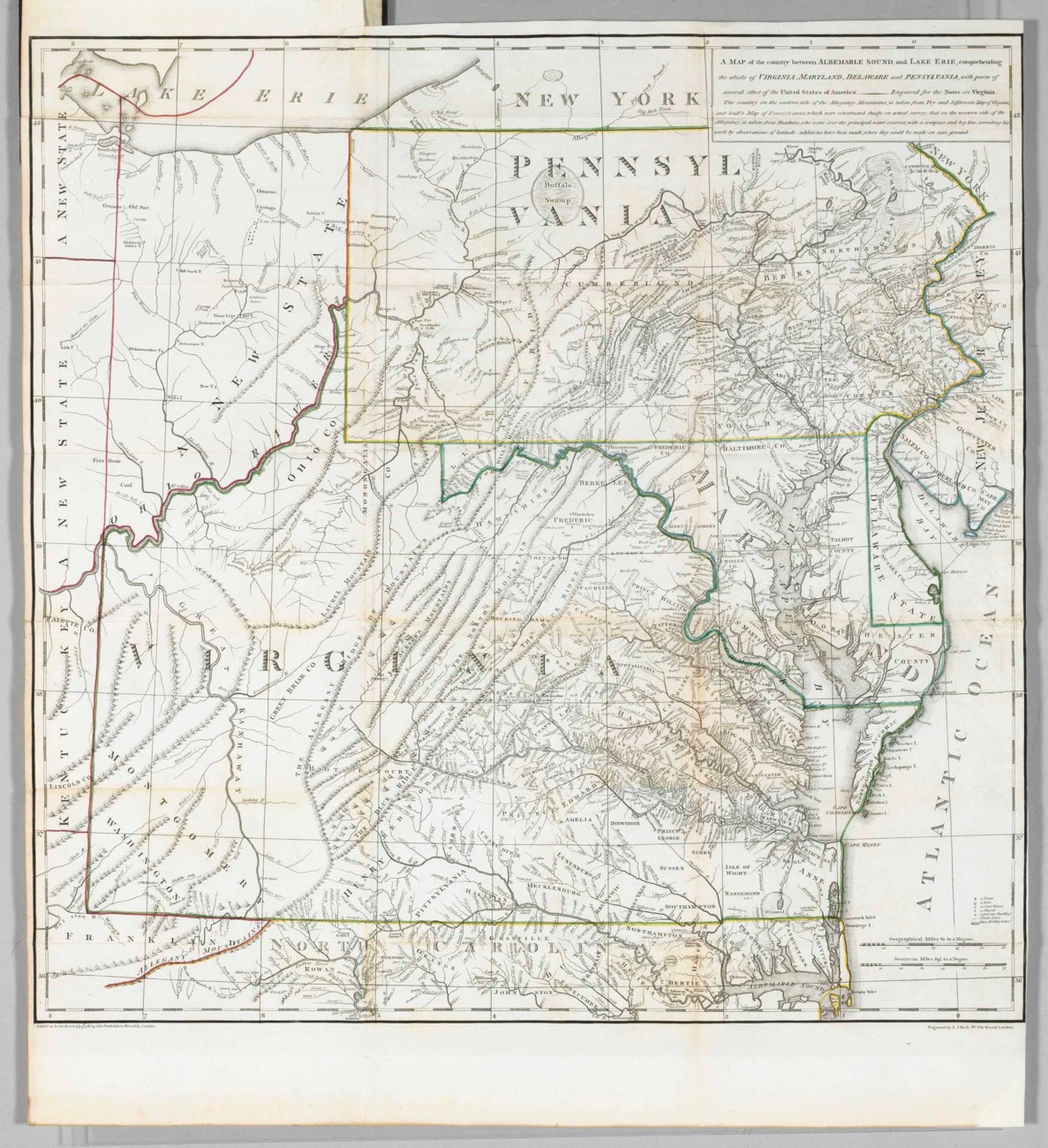 JEFFERSON, Thomas (1743-1826). Notes on the State of Virginia ...