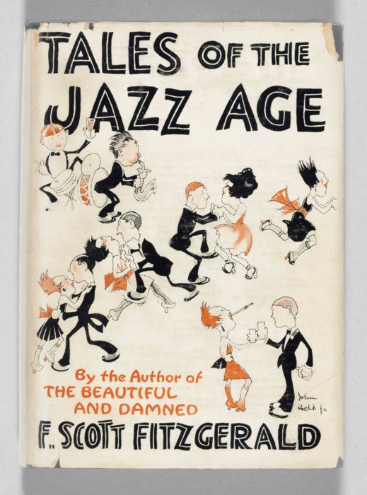 FITZGERALD, F. Scott (1896-1940). Tales of the Jazz Age. New York ...