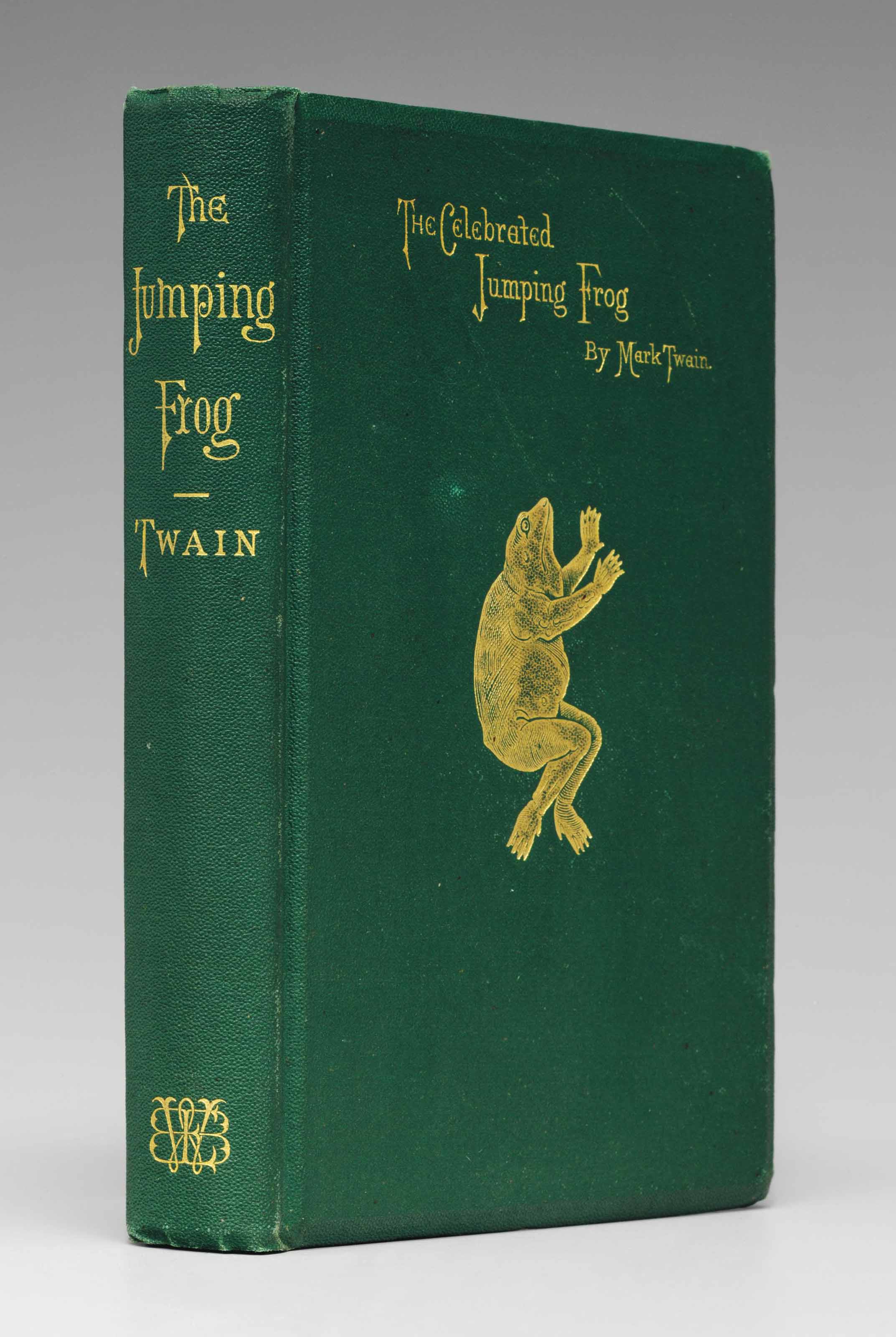 CLEMENS, Samuel L. ("Mark Twain," 1835-1910). The Celebrated Jumping ...