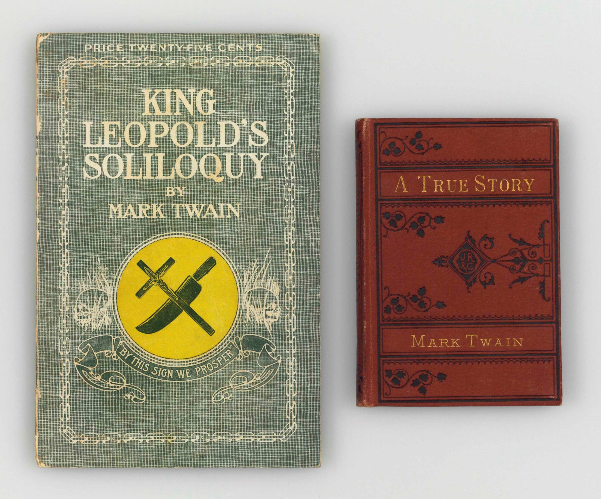 CLEMENS, Samuel L. (“Mark Twain”). A True Story, and the Recent ...