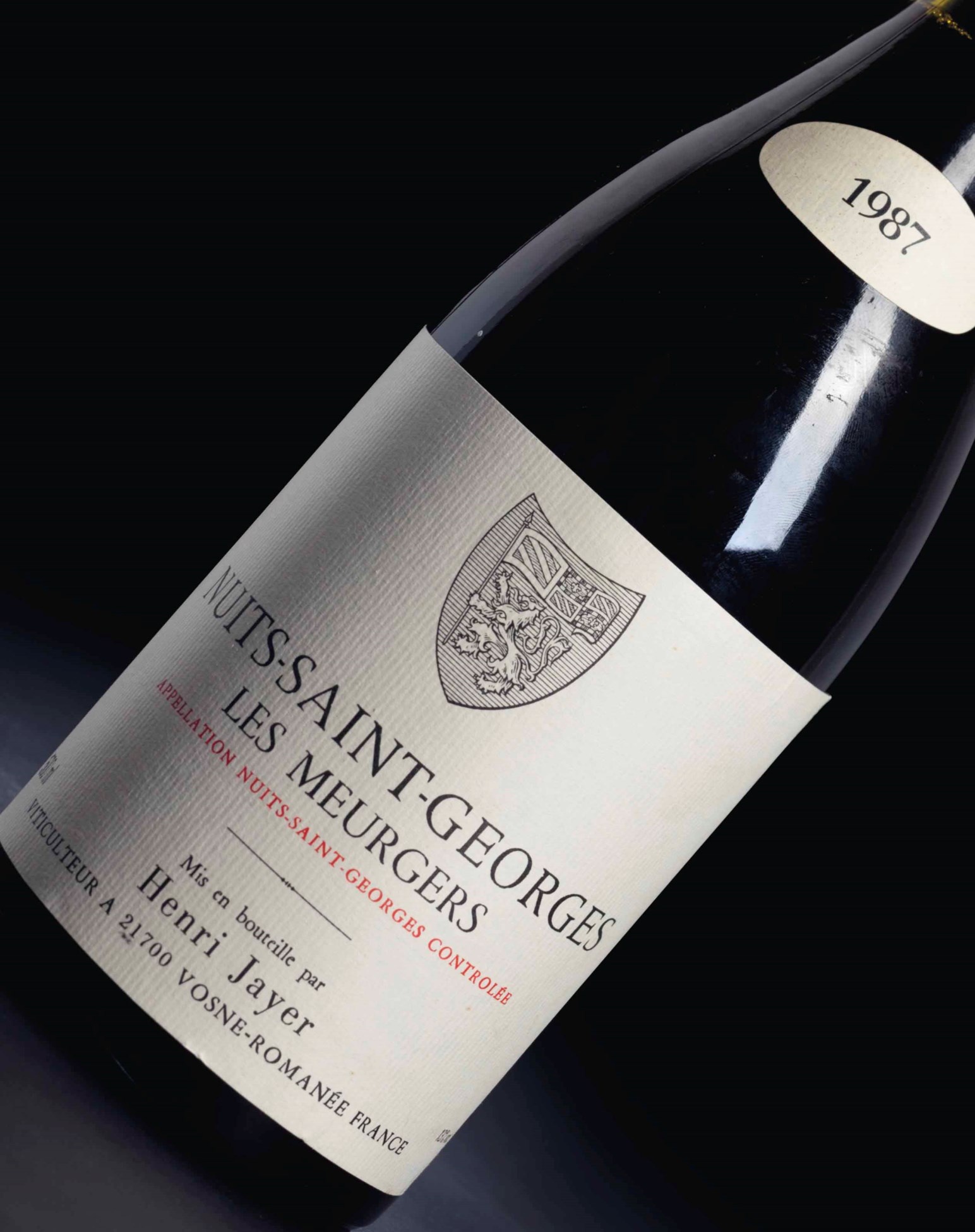 Henri Jayer, Nuits-Saint-Georges, Les Meurgers 1987 | Christie's