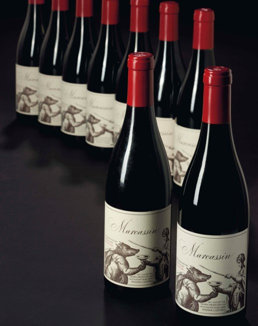 Marcassin, Marcassin Vineyard, Pinot Noir Sonoma Valley2005 Nicked ...