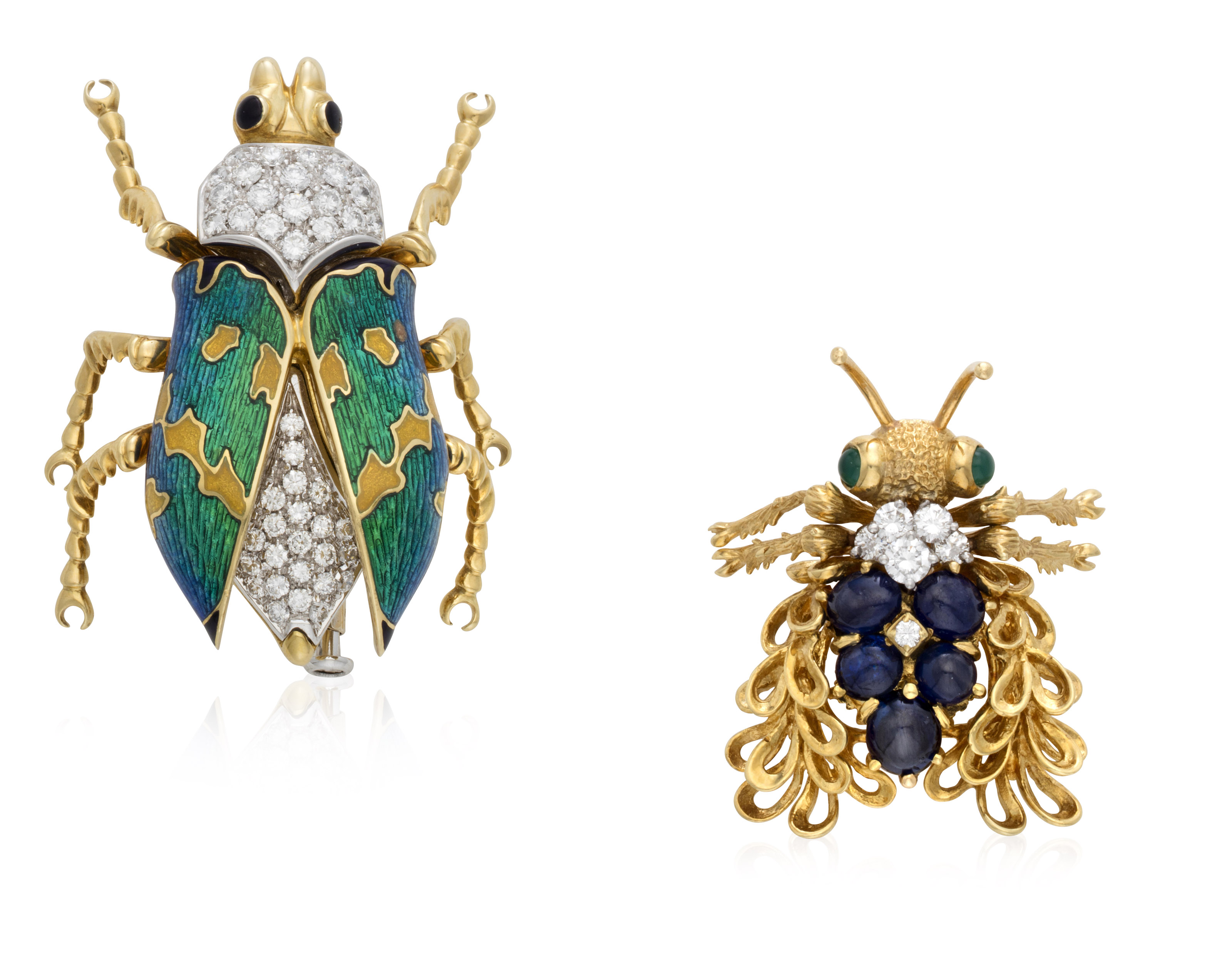 GROUP OF GEM SET BUG BROOCHES, | Christie’s