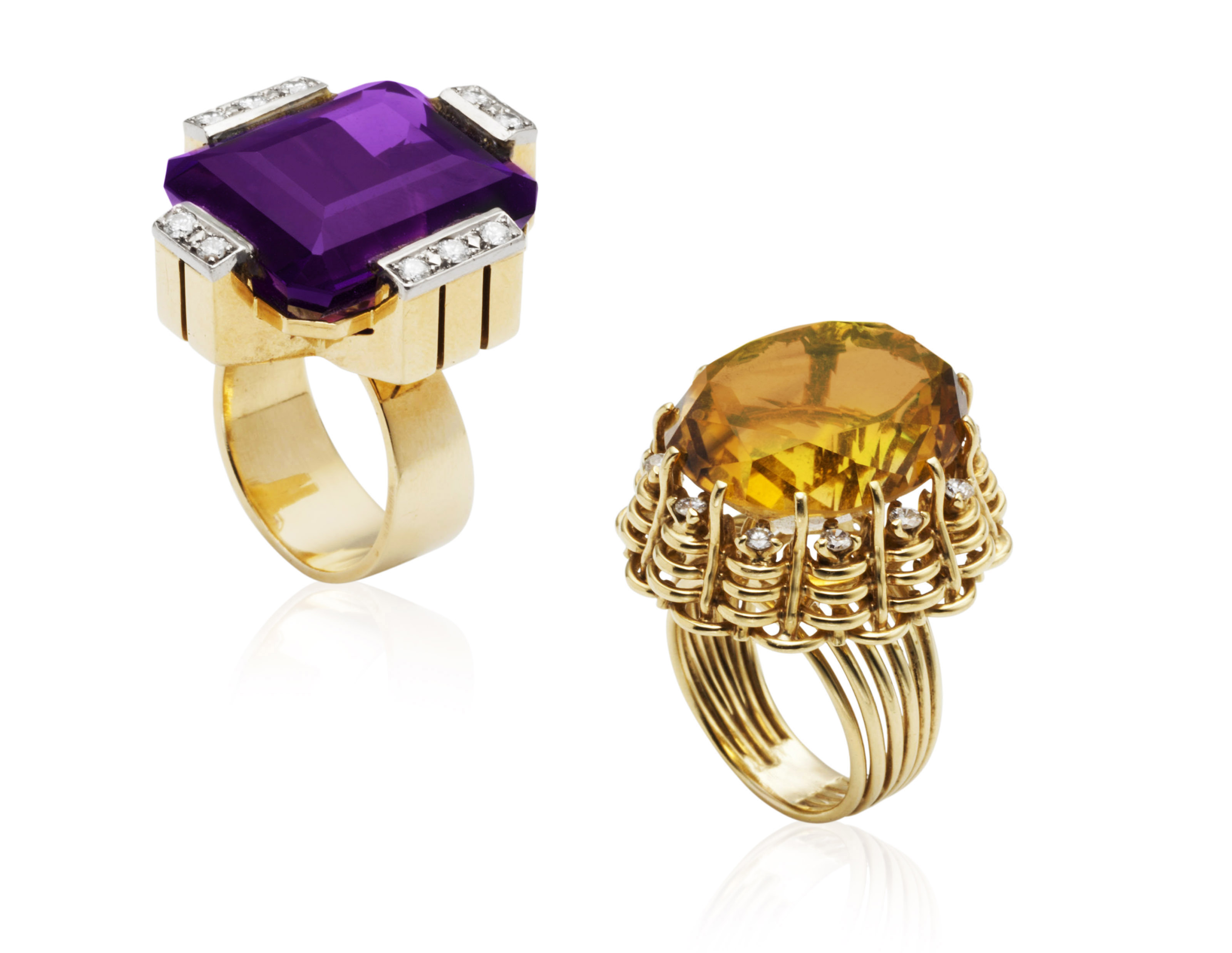 GROUP OF COLORED STONE AND DIAMOND RINGS, | Christie’s