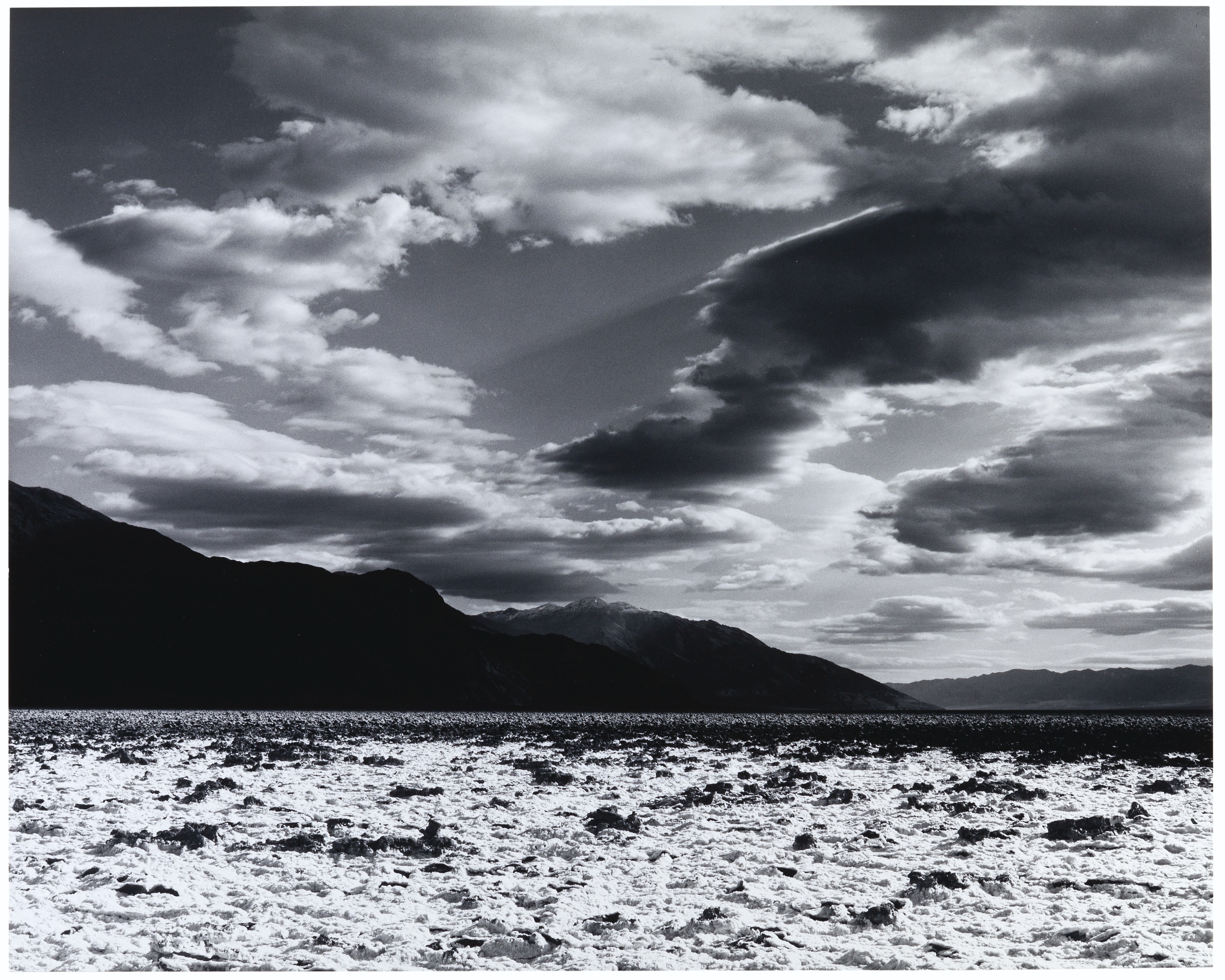 Dark Clouds, Dark Mountain Snow, 1980, Henry Gilpin (1922-2011 ...
