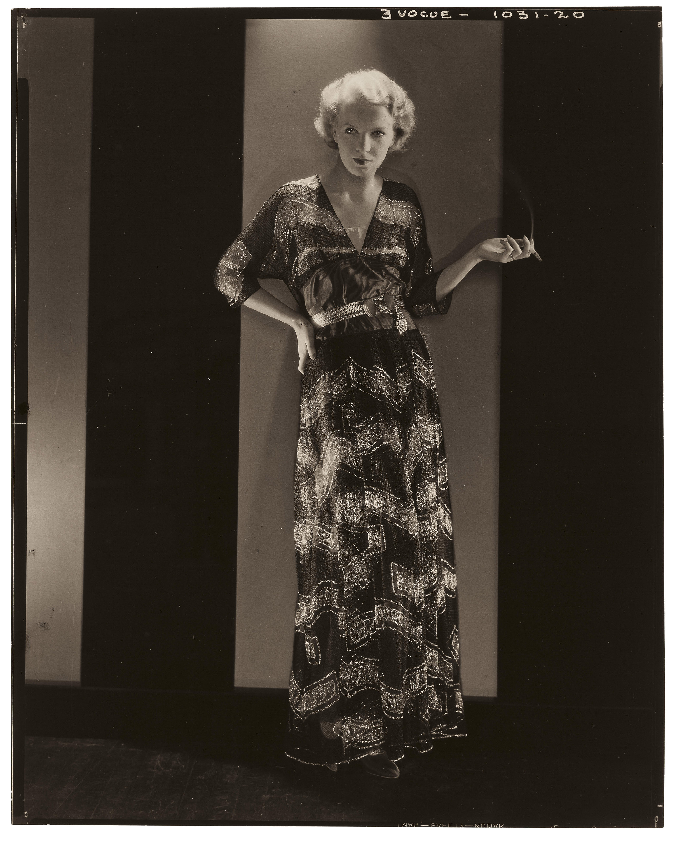 EDWARD STEICHEN (1879–1973), Frances Williams, for Vogue, March 10 ...