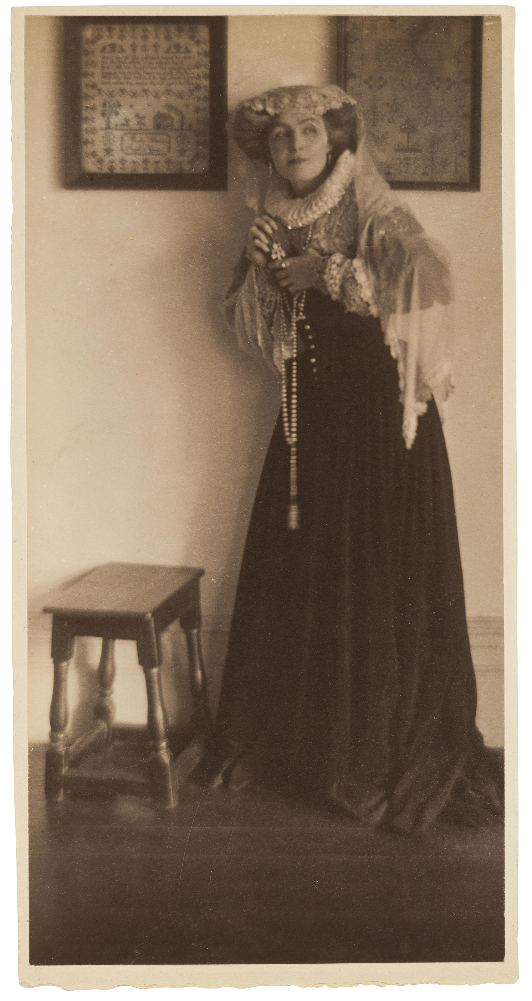 BARON ADOLPH DE MEYER (1868–1946), Cora Brown Potter, c. 1900 | Christie’s