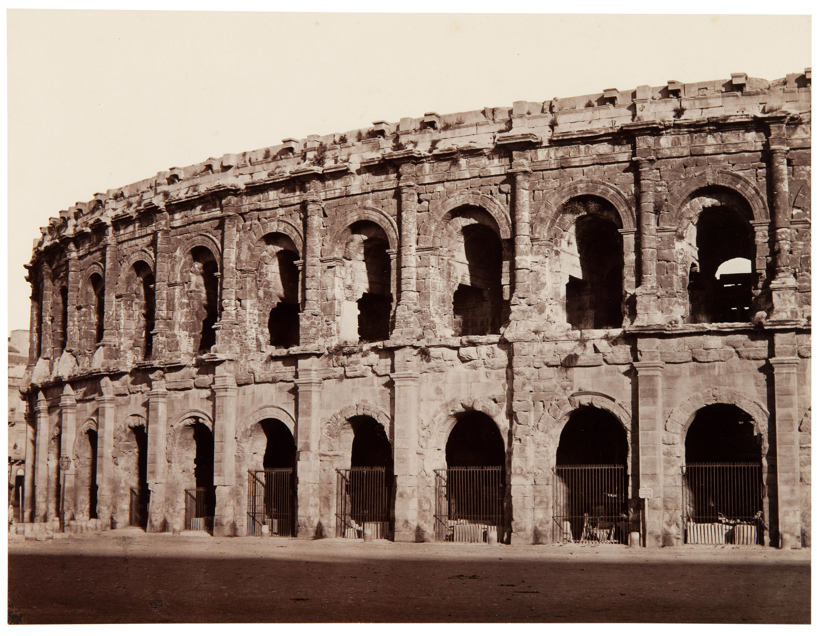 Five views of Nîmes and Lyon, c. 1860, Édouard-Denis Baldus (1813-1889 ...