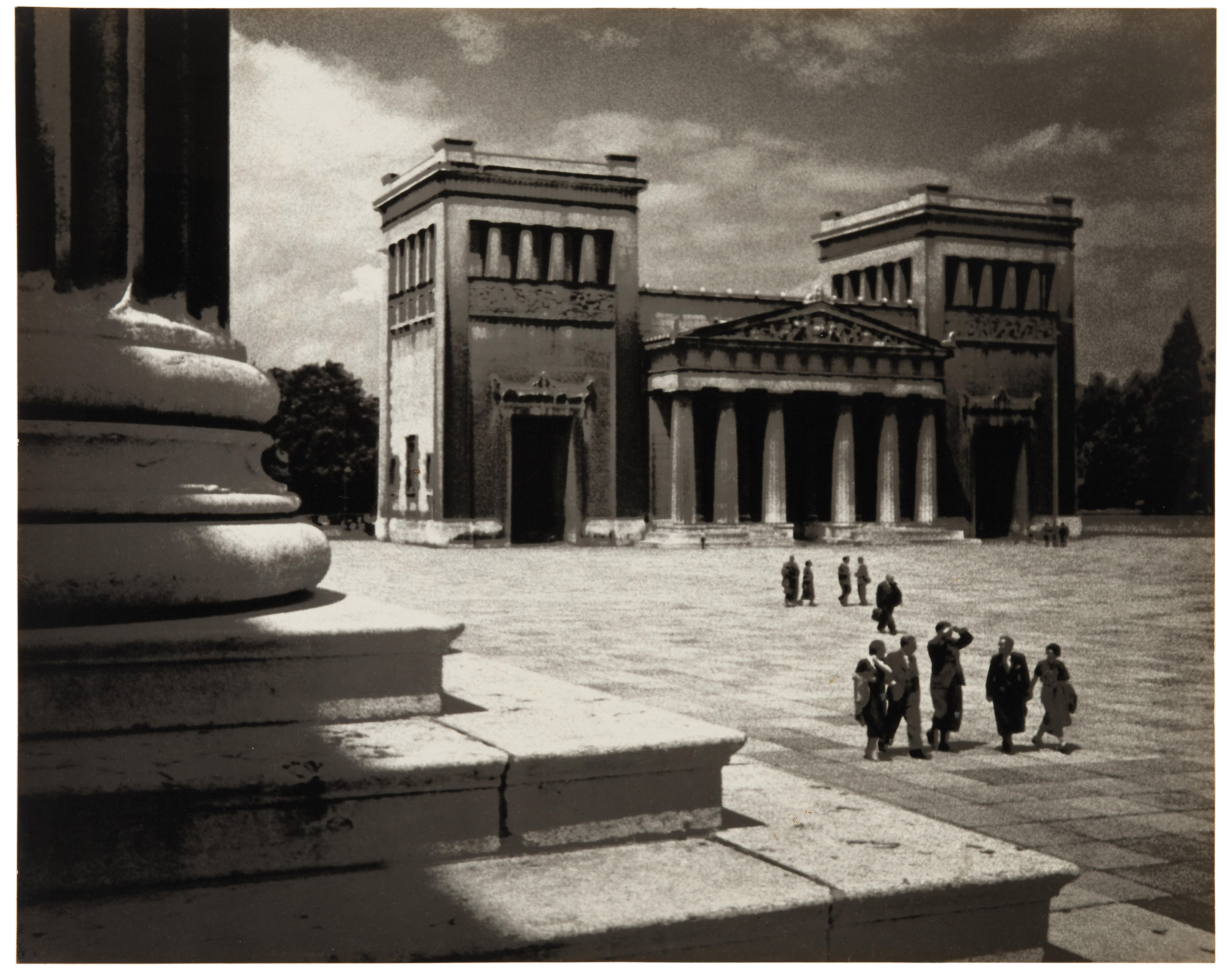 Doric Propylaea, Königsplatz, Munich, 1930s, Alfred Person (1885-1976 ...