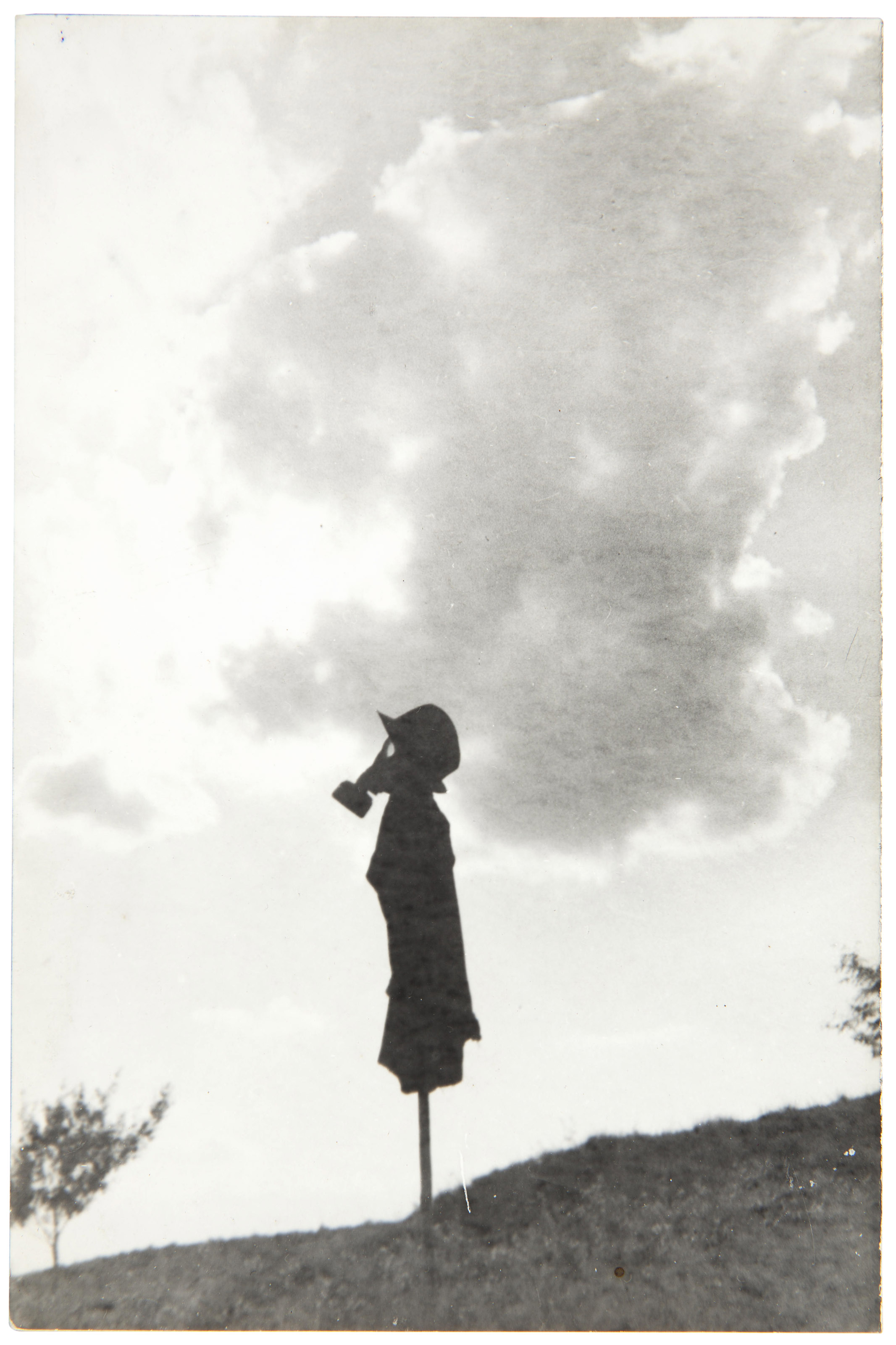 JOSEF BARTUSKA (1898–1963), Untitled [scarecrow, gas mask], c. 1938 ...