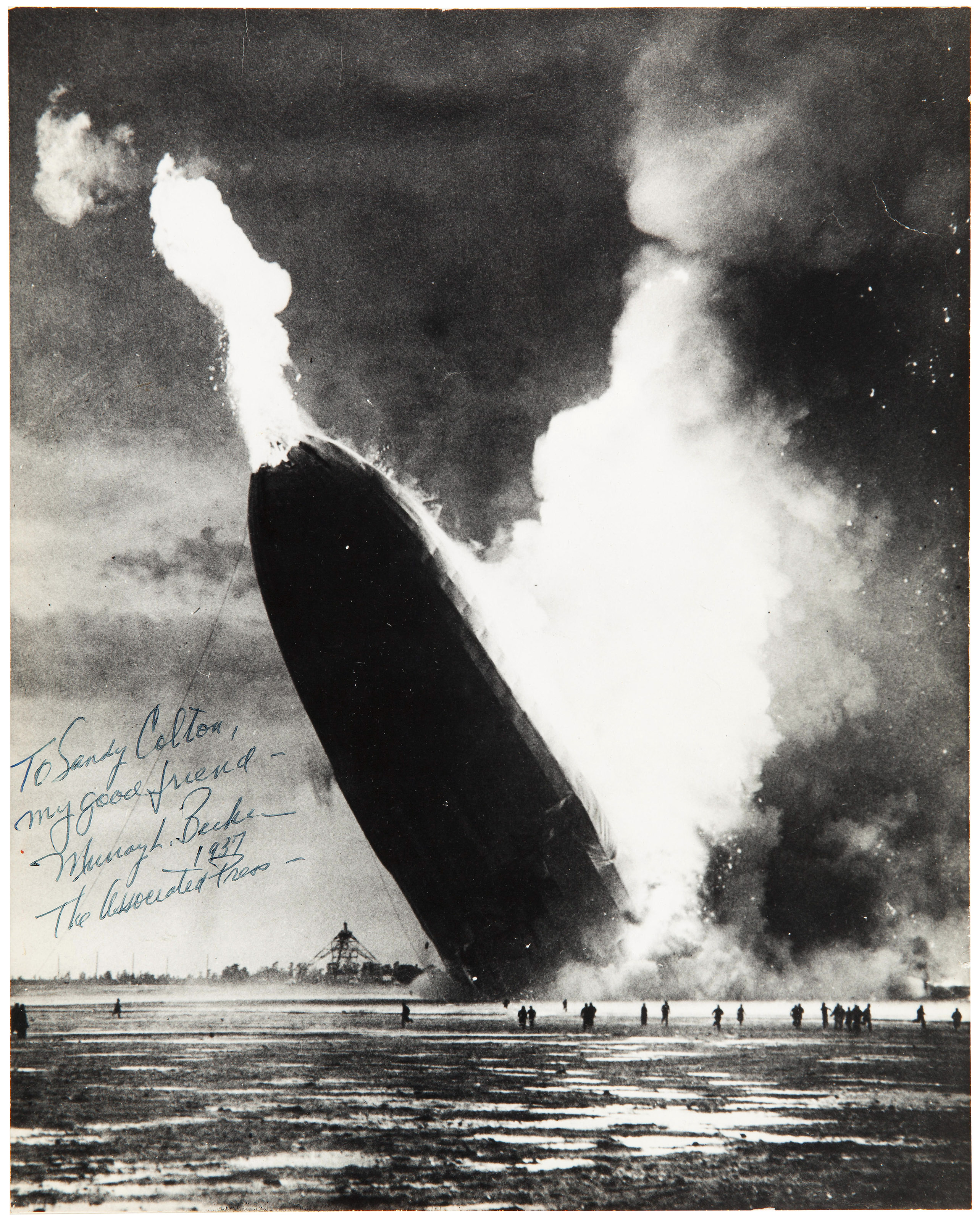 MURRAY BECKER (1909–1986), The Hindenburg disaster, 1937 | Christie’s