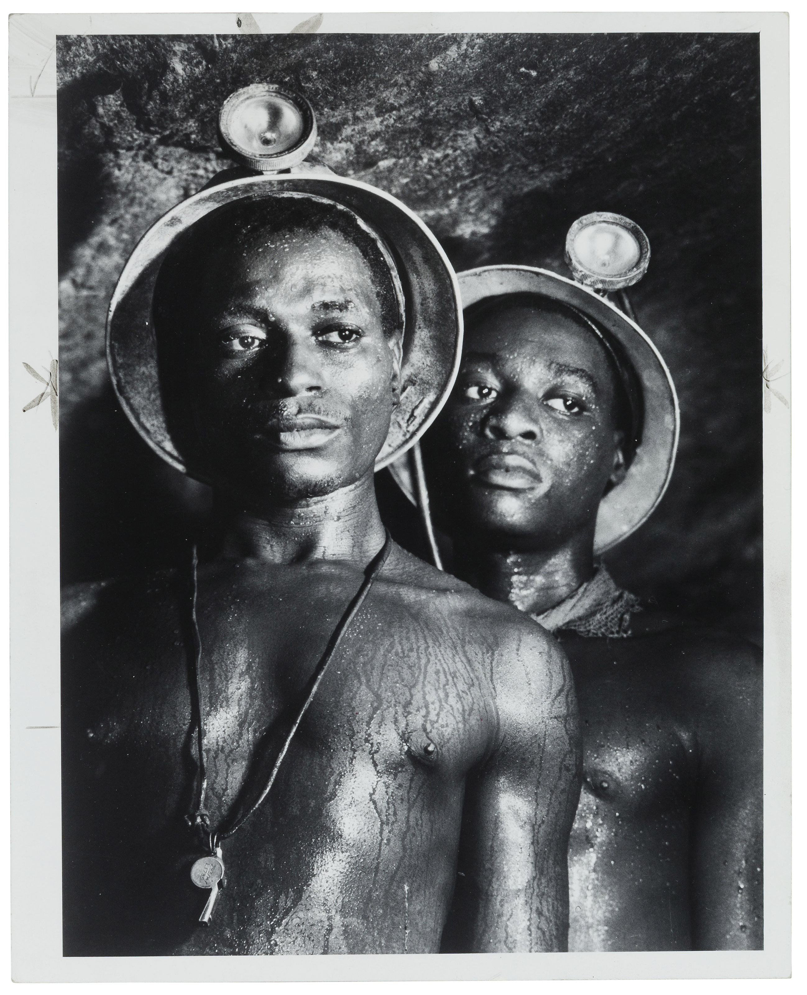 MARGARET BOURKE–WHITE (1904–1971), South African Gold Miners, 1950 ...