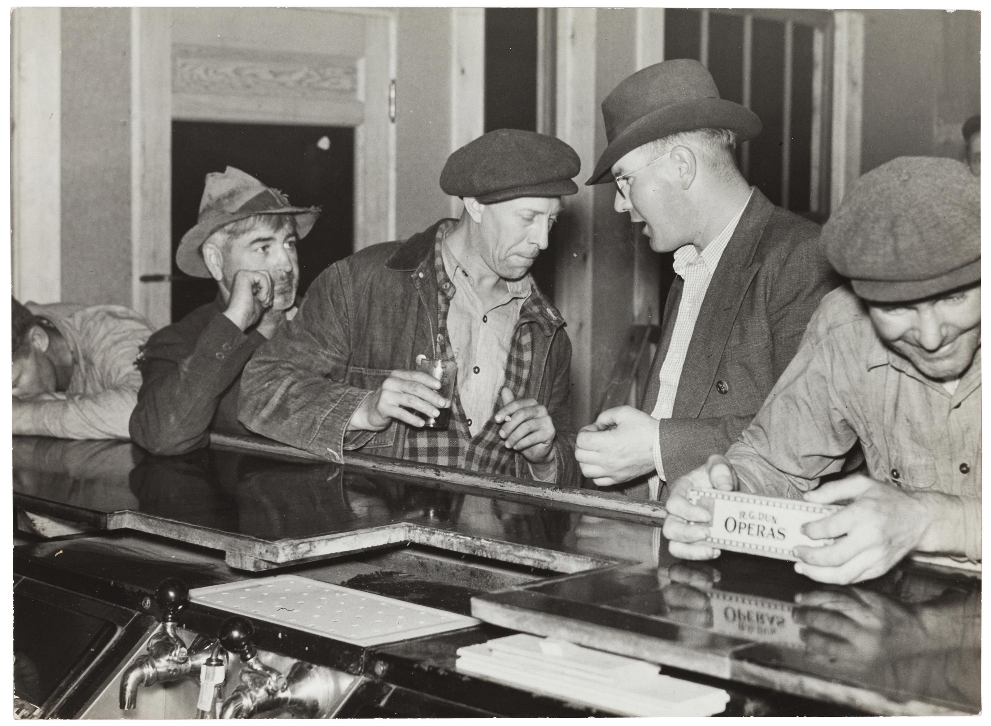 RUSSELL LEE (1903–1986), Bar in Lumberville, Craigsville, Minnesota, c ...