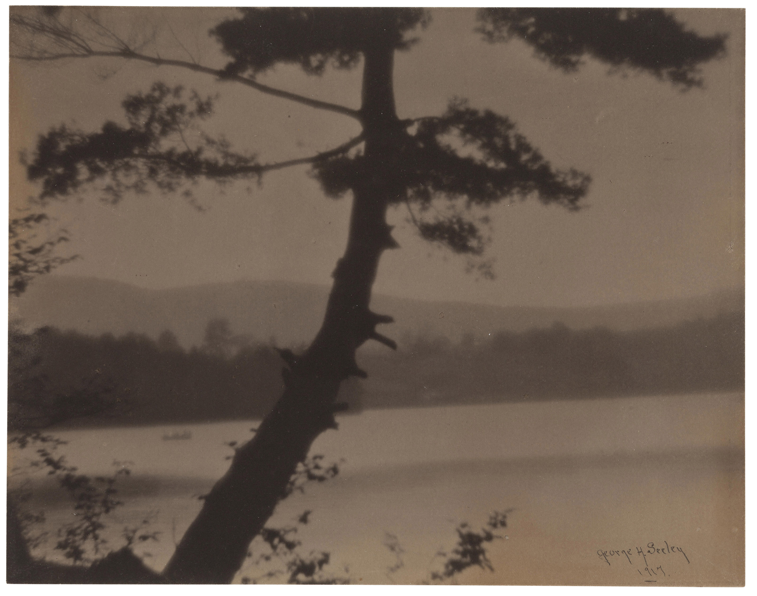 GEORGE H. SEELEY (1880–1955), Landscape study, 1917 | Christie’s