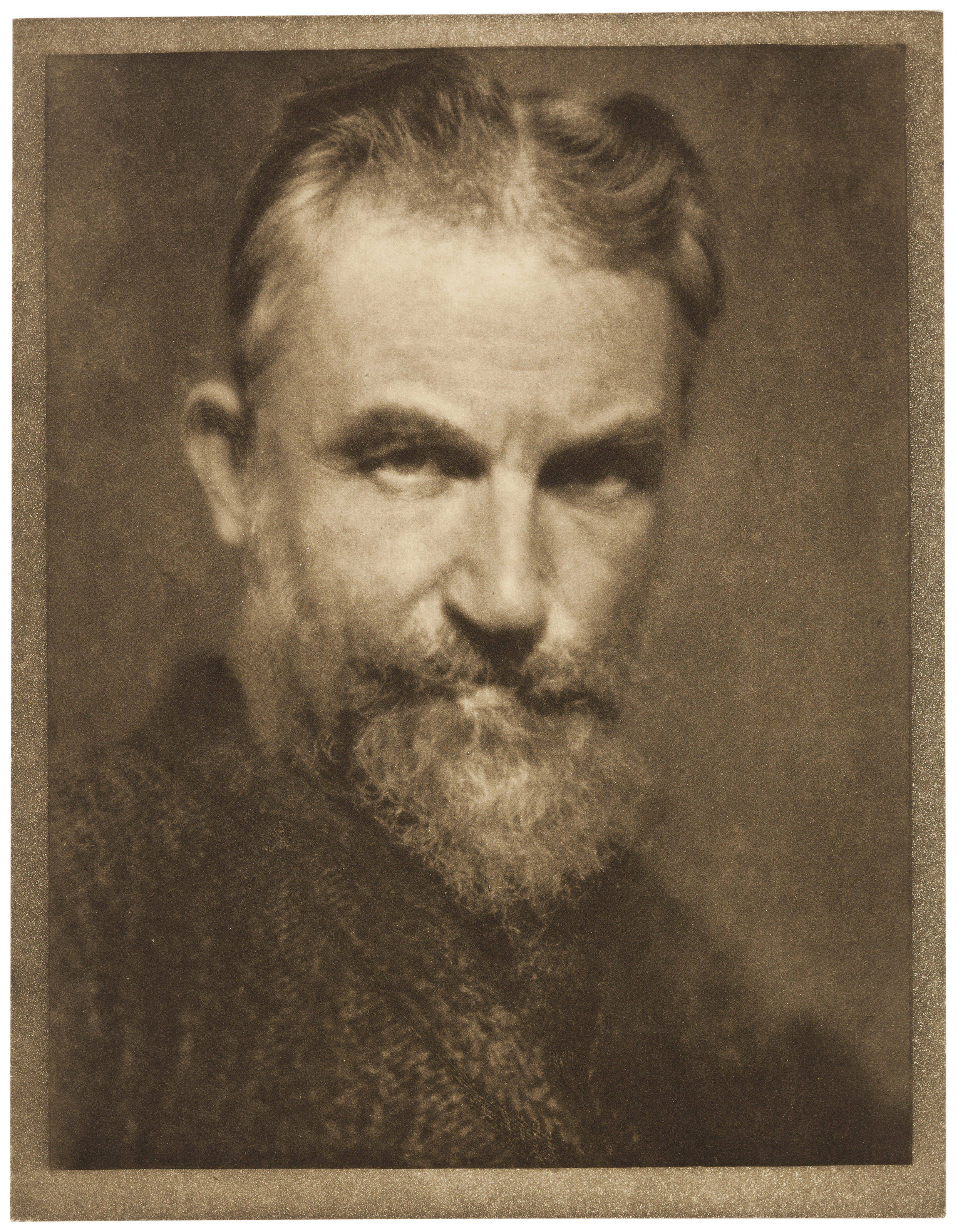 ALVIN LANGDON COBURN (1882–1966), Bernard Shaw [from Camera Work no. 13 ...