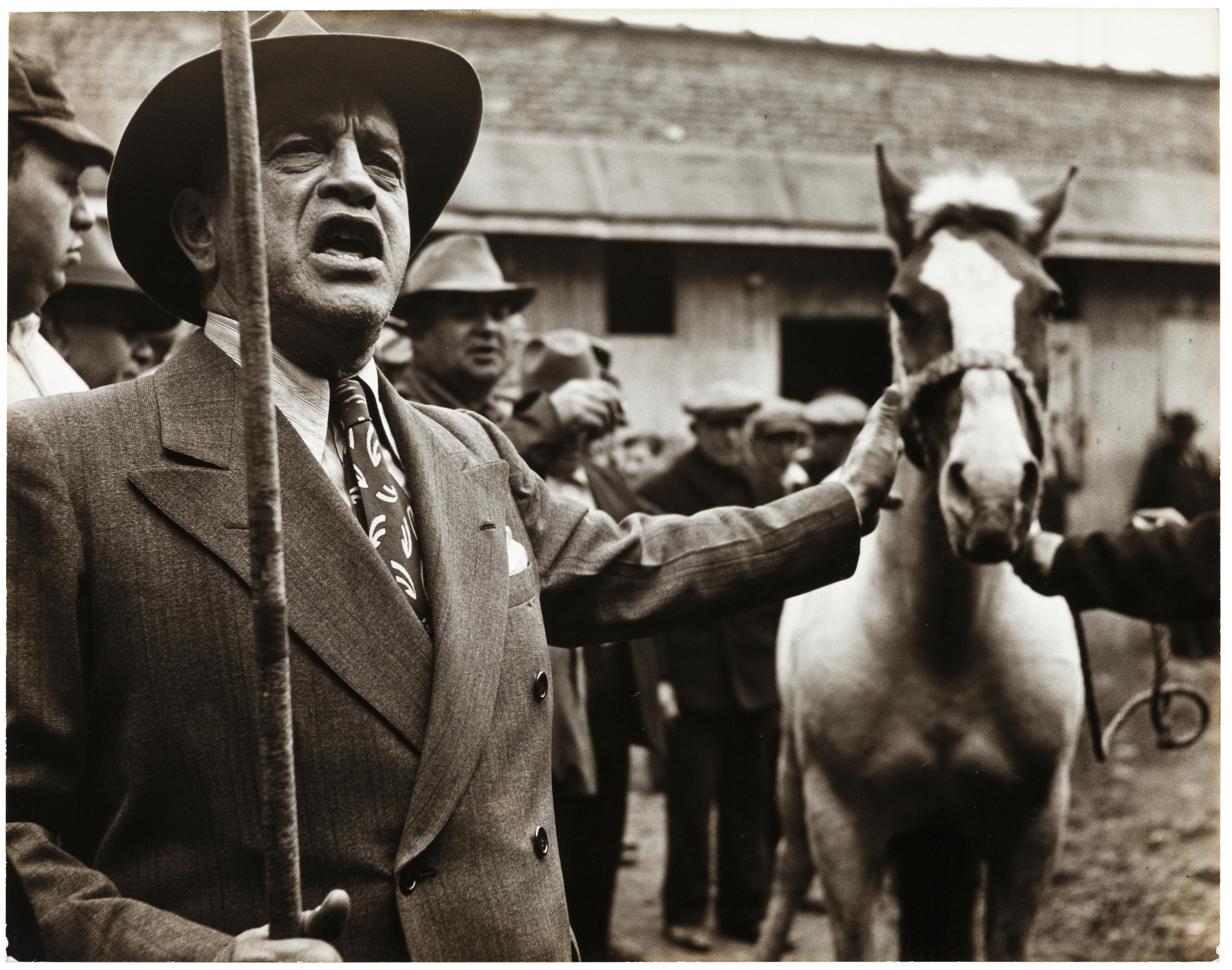 MORRIS ENGEL (1918–2005), New York City - Brooklyn Horse Auction, 1947 ...