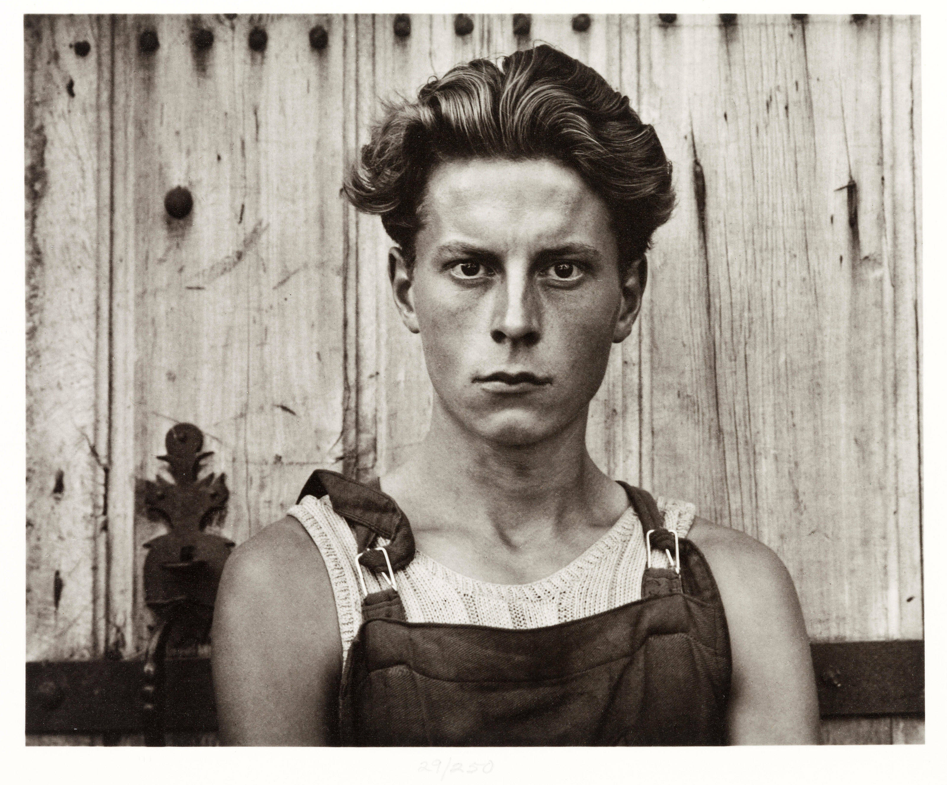 PAUL STRAND (1890–1976), Young Boy, Gondeville, Charente, France, 1951 ...