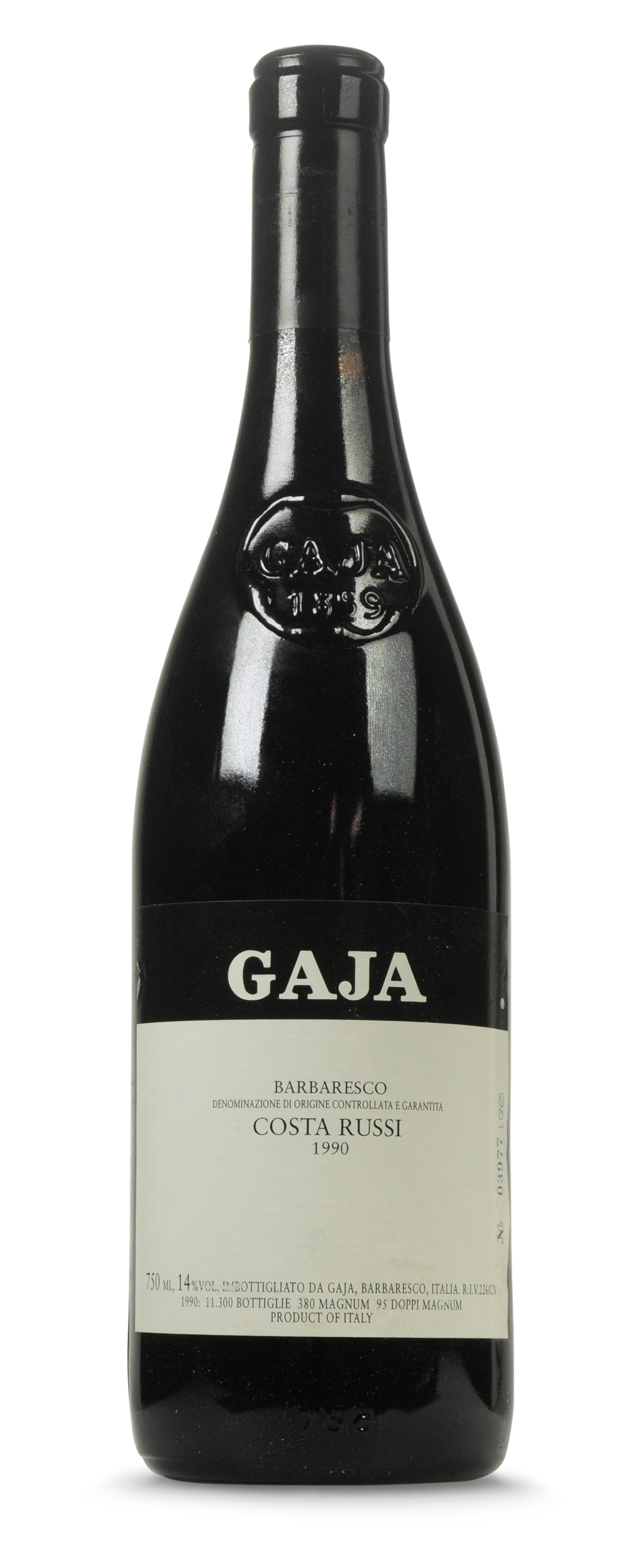 Gaja, Barbaresco, Costa Russi 1990, Piedmont | Christie’s