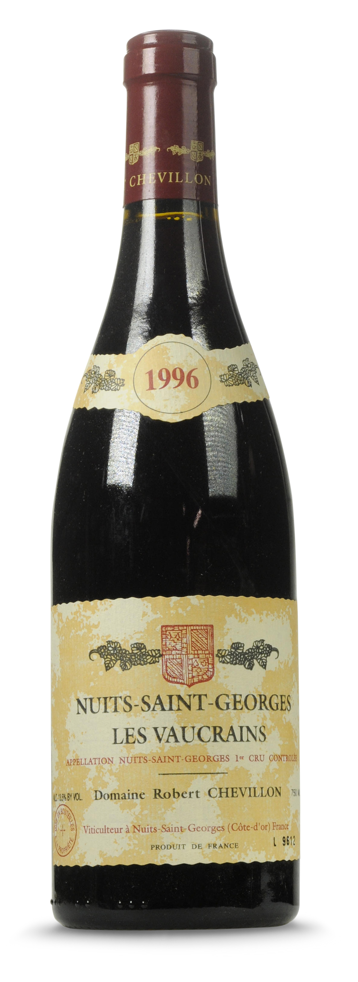 Robert Chevillon, Nuits-Saint-Georges Les Vaucrains 1996, 1er Cru, Côte ...