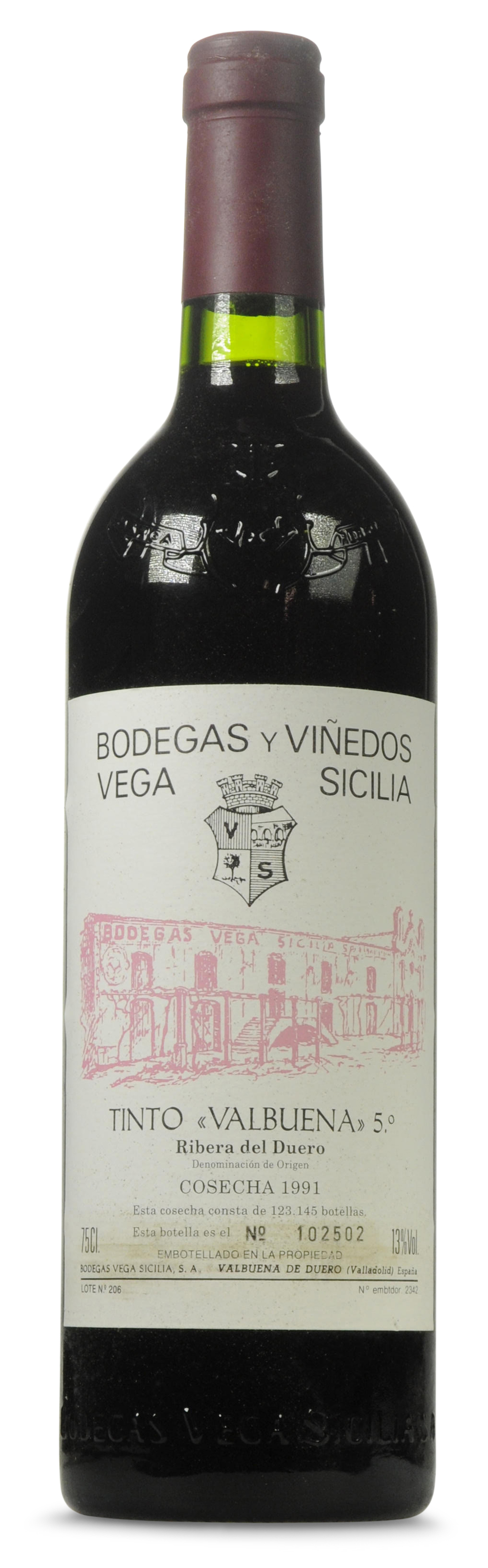 Vega Sicilia, Valbuena 5° 1991, Ribera del Duero | Christie’s