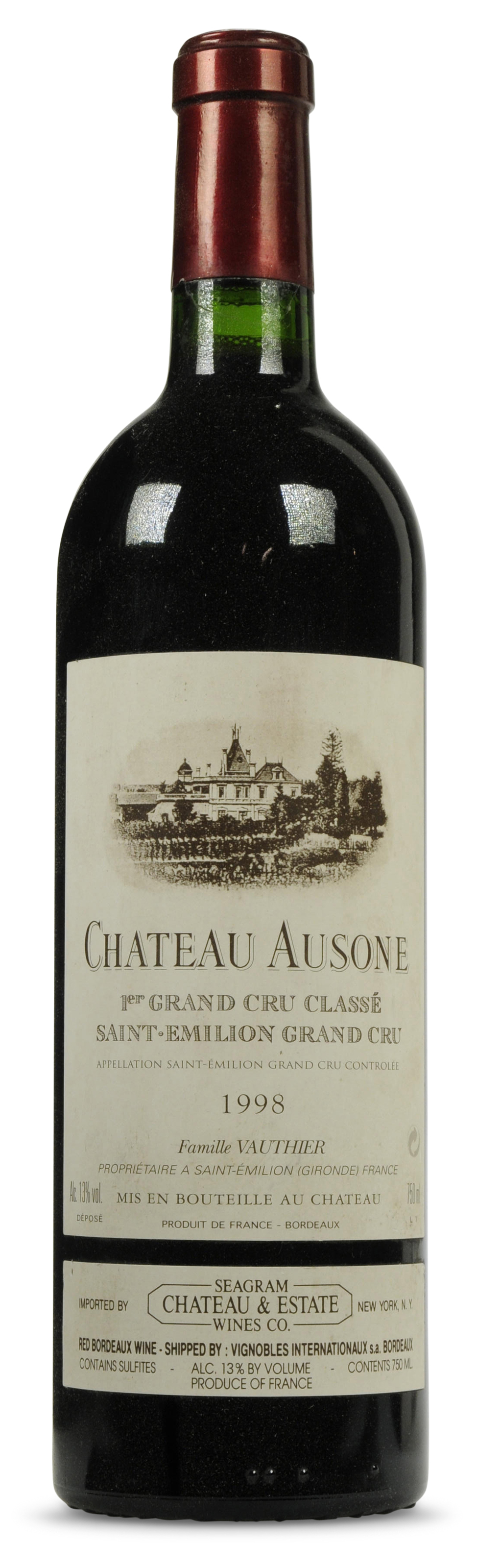 Château Ausone 1998, Saint-Emilion, 1er grand cru classé (A) | Christie’s