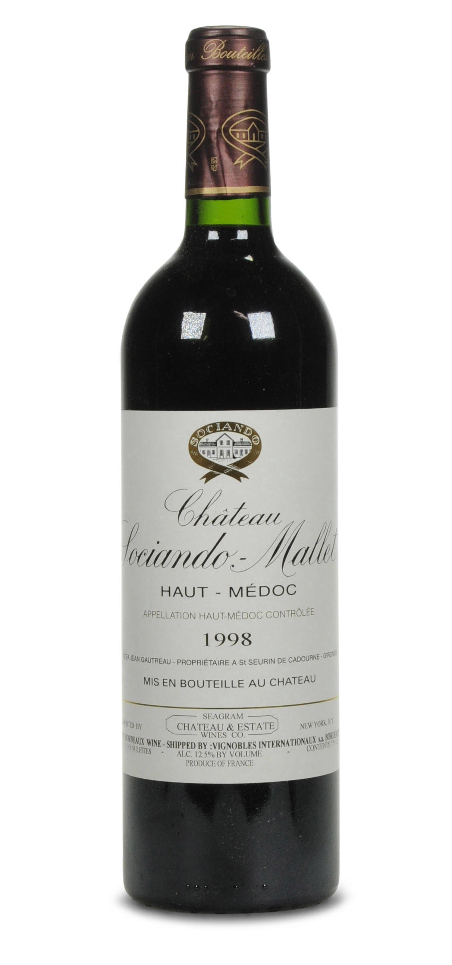 Château Sociando Mallet 1998, | Christie’s
