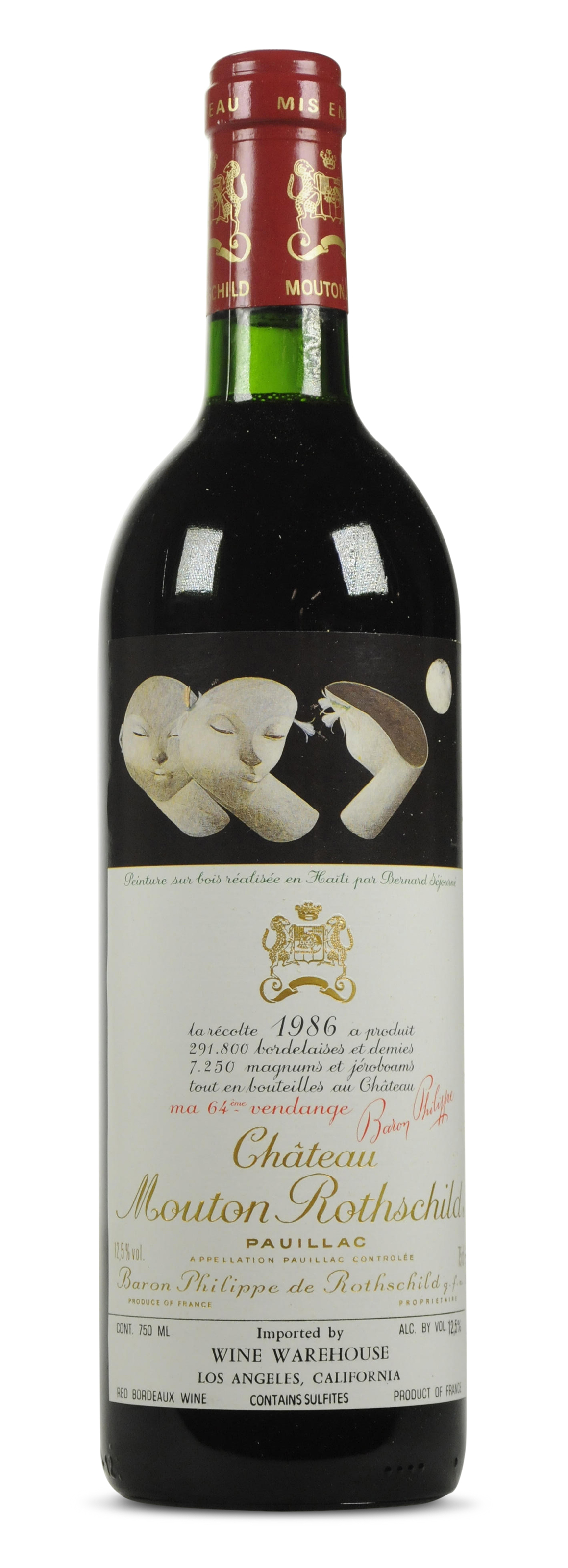 Château Mouton-Rothschild 1986, Pauillac, 1er cru classé | Christie’s