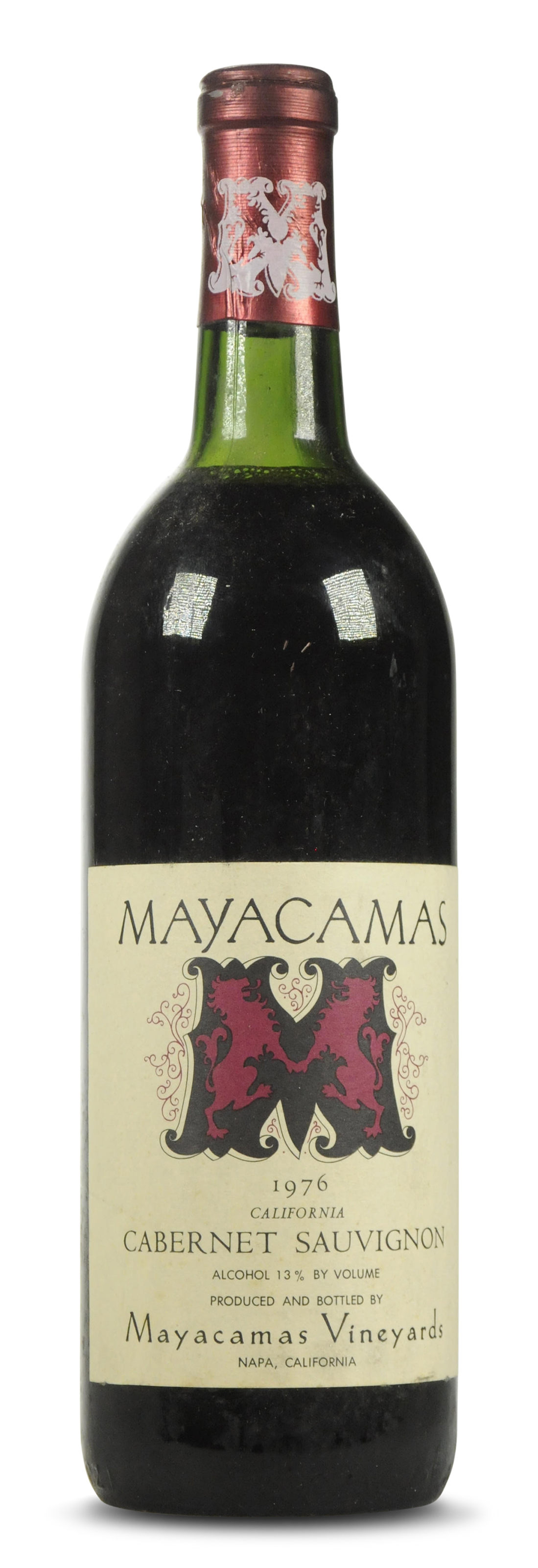 Mayacamas, Cabernet Sauvignon 1976 and 1977, California | Christie’s