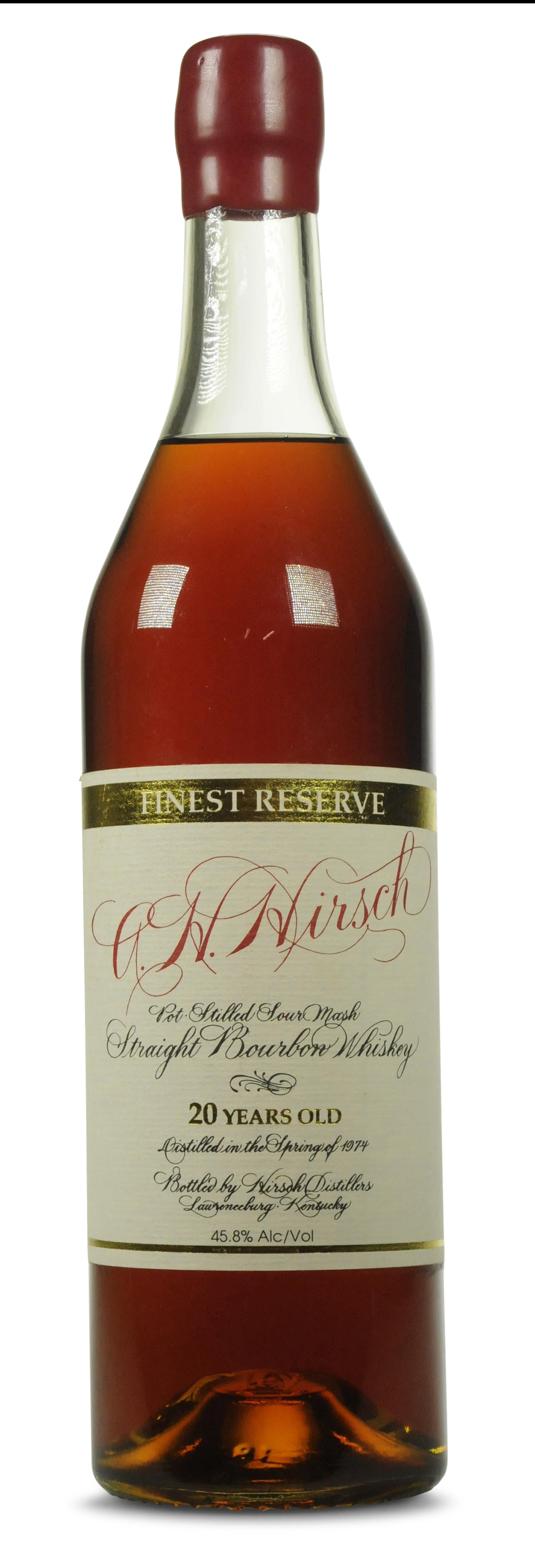 A. H. Hirsch, Reserve 20 Year Old, Pot Stilled Sour Mash Straight ...