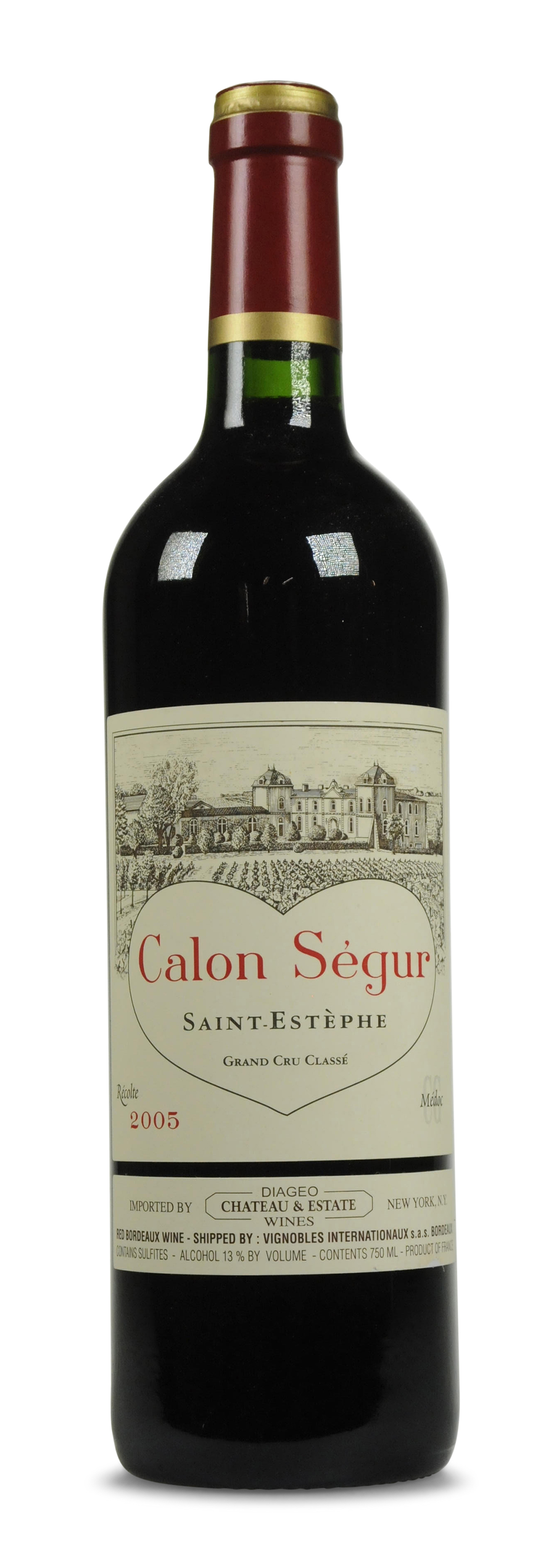 Château Calon-Ségur 1996 and 2005, Saint-Estéphe, 3ème cru classé ...
