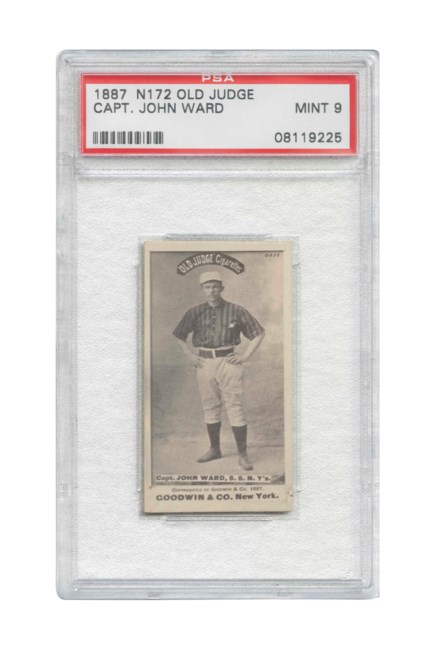 1887 N172 OLD JUDGE CAPT. JOHN WARD | Christie's