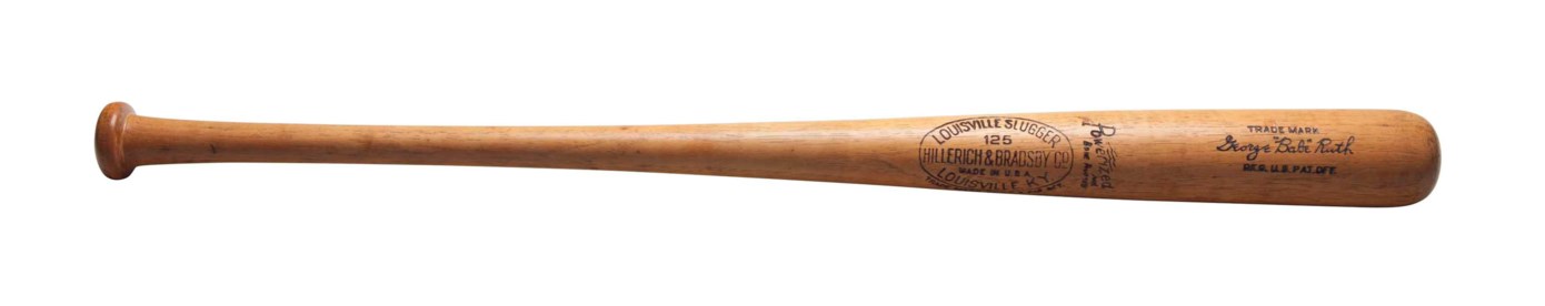 GEORGE “BABE” RUTH PROFESSIONAL MODEL BAT | Christie's