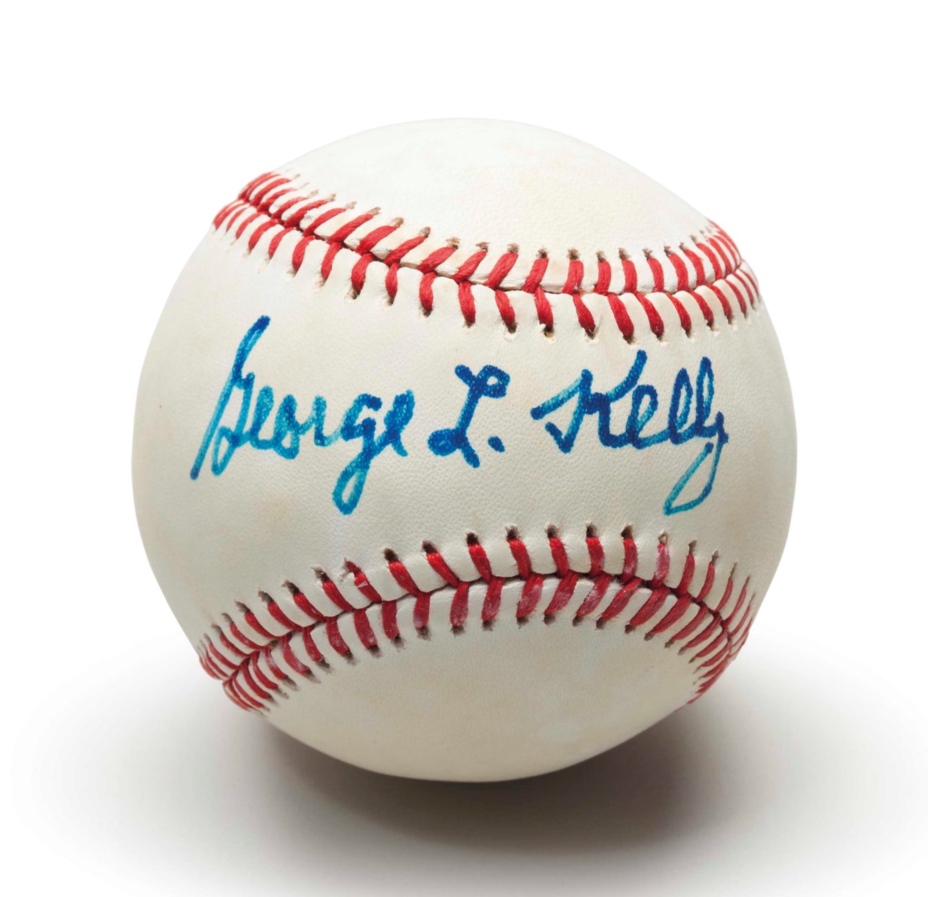 GEORGE "HIGH POCKETS" KELLY SINGLE SIGNED BASEBALL | Christie's