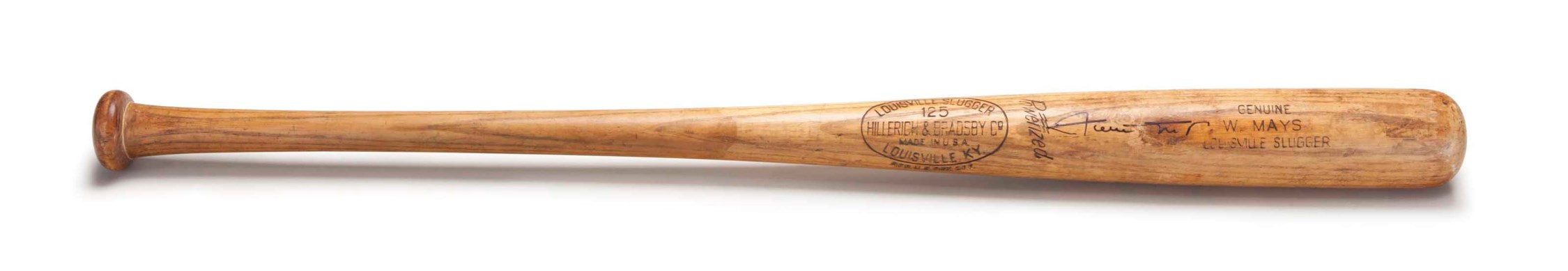 WILLIE MAYS PROFESSIONAL MODEL BAT | Christie's