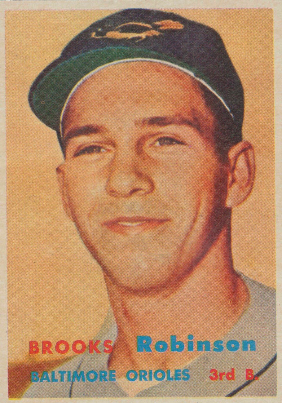 1957 TOPPS #328 BROOKS ROBINSON | Christie's