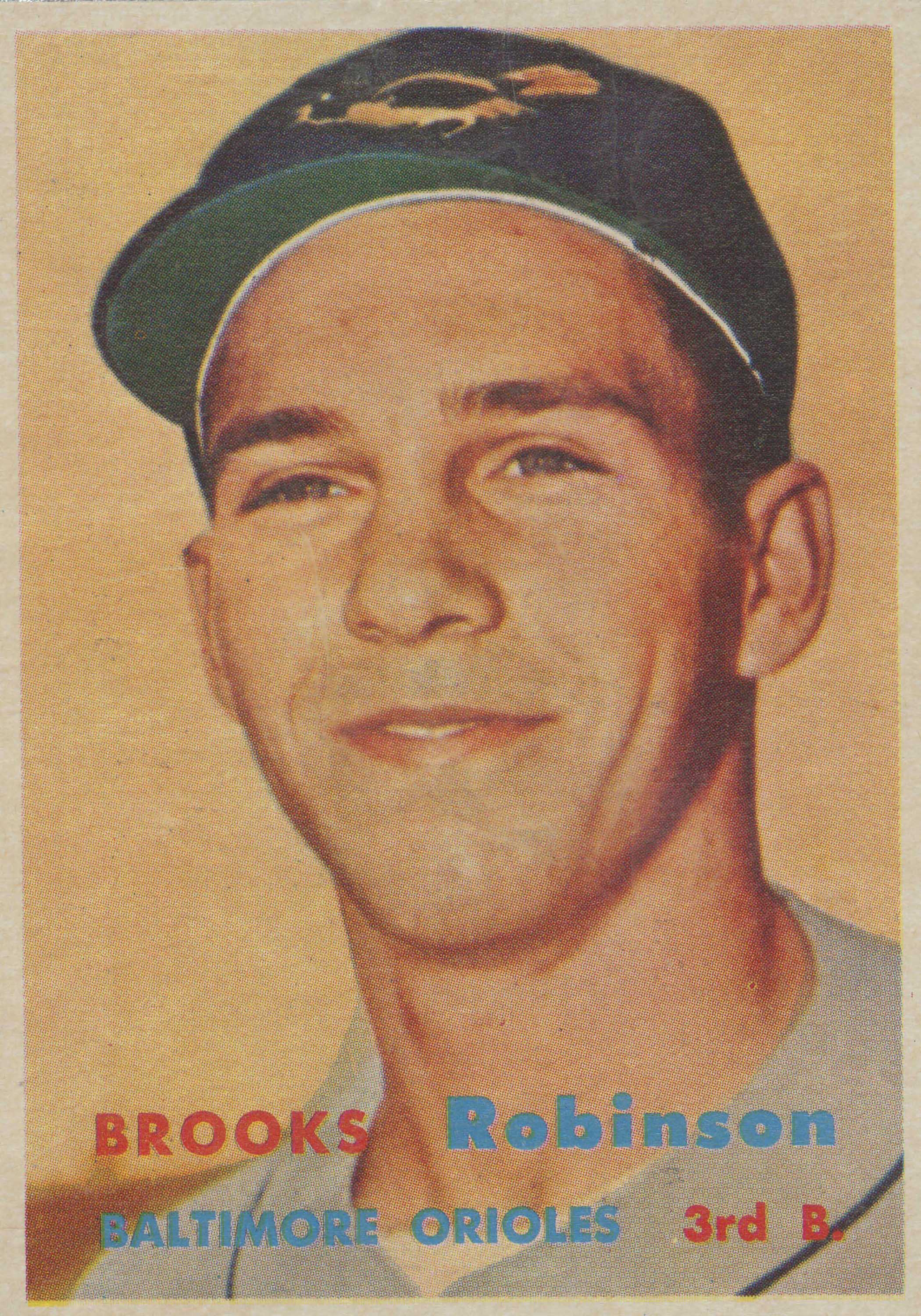 1957 TOPPS #328 BROOKS ROBINSON