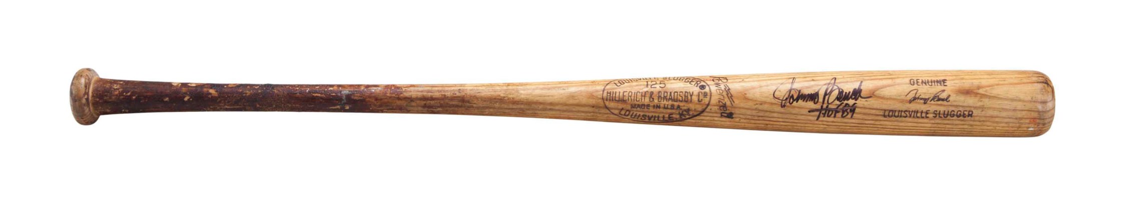 JOHNNY BENCH PROFESSIONAL MODEL BAT | Christie's