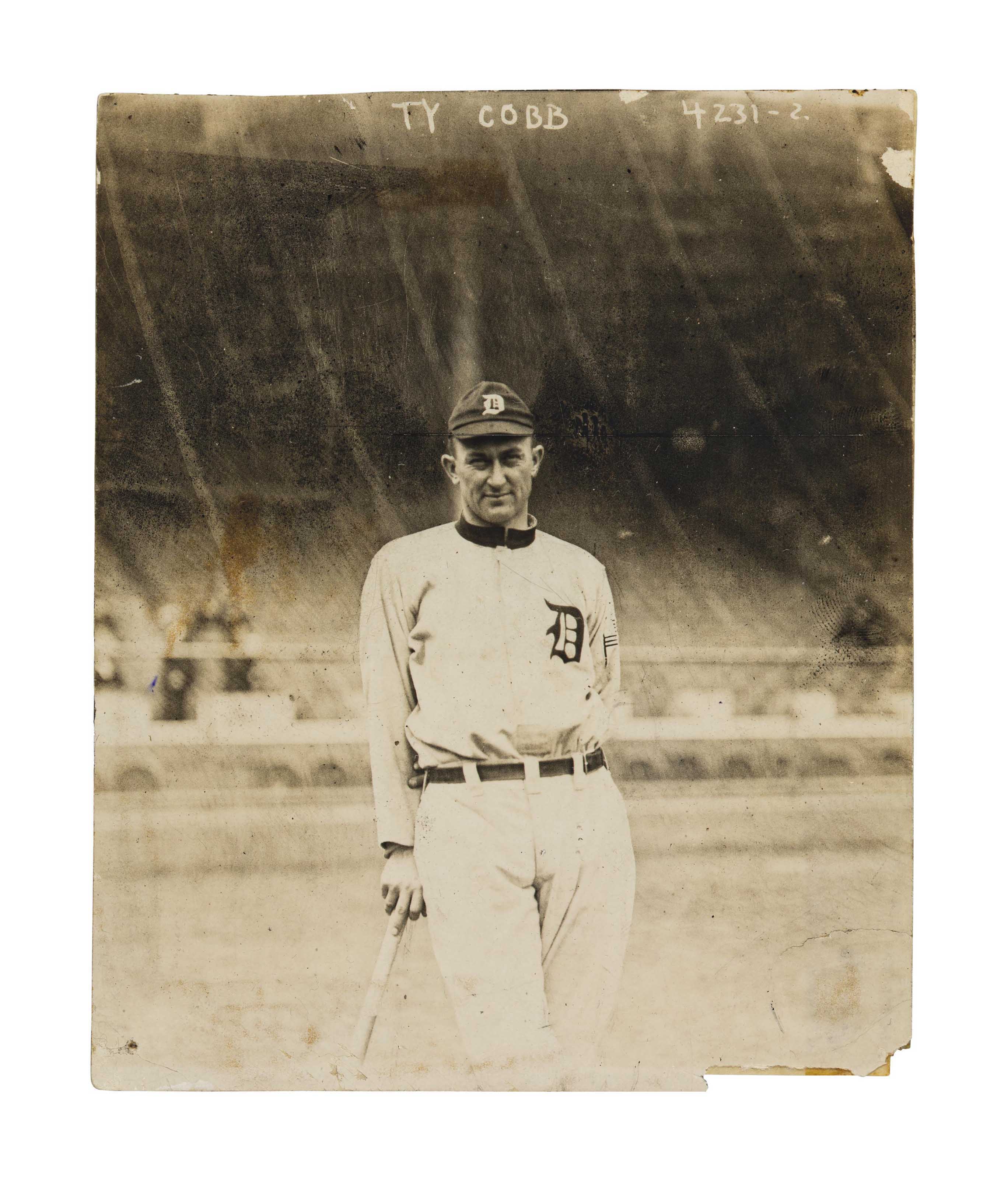 TY COBB PHOTOGRAPH
