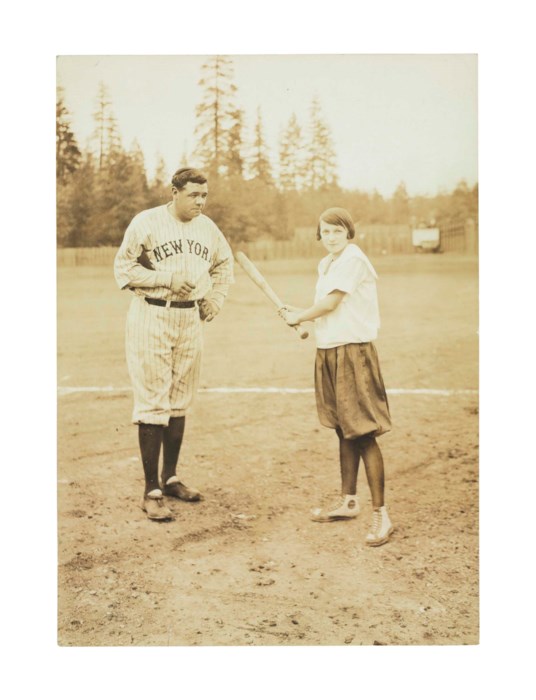 BABE RUTH PHOTOGRAPH