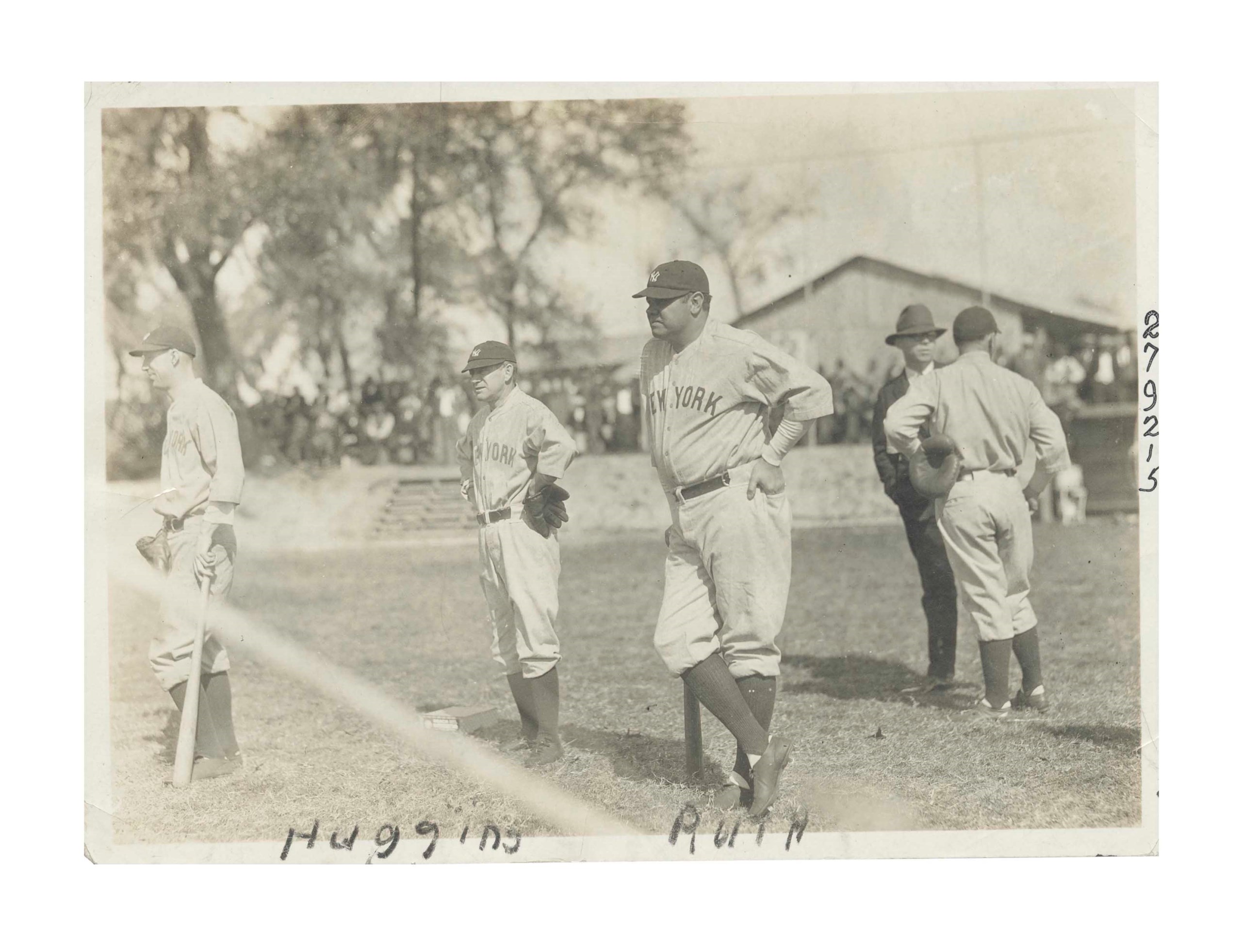 BABE RUTH & MILLER HUGGINS PHOTOGRAPH | Christie's