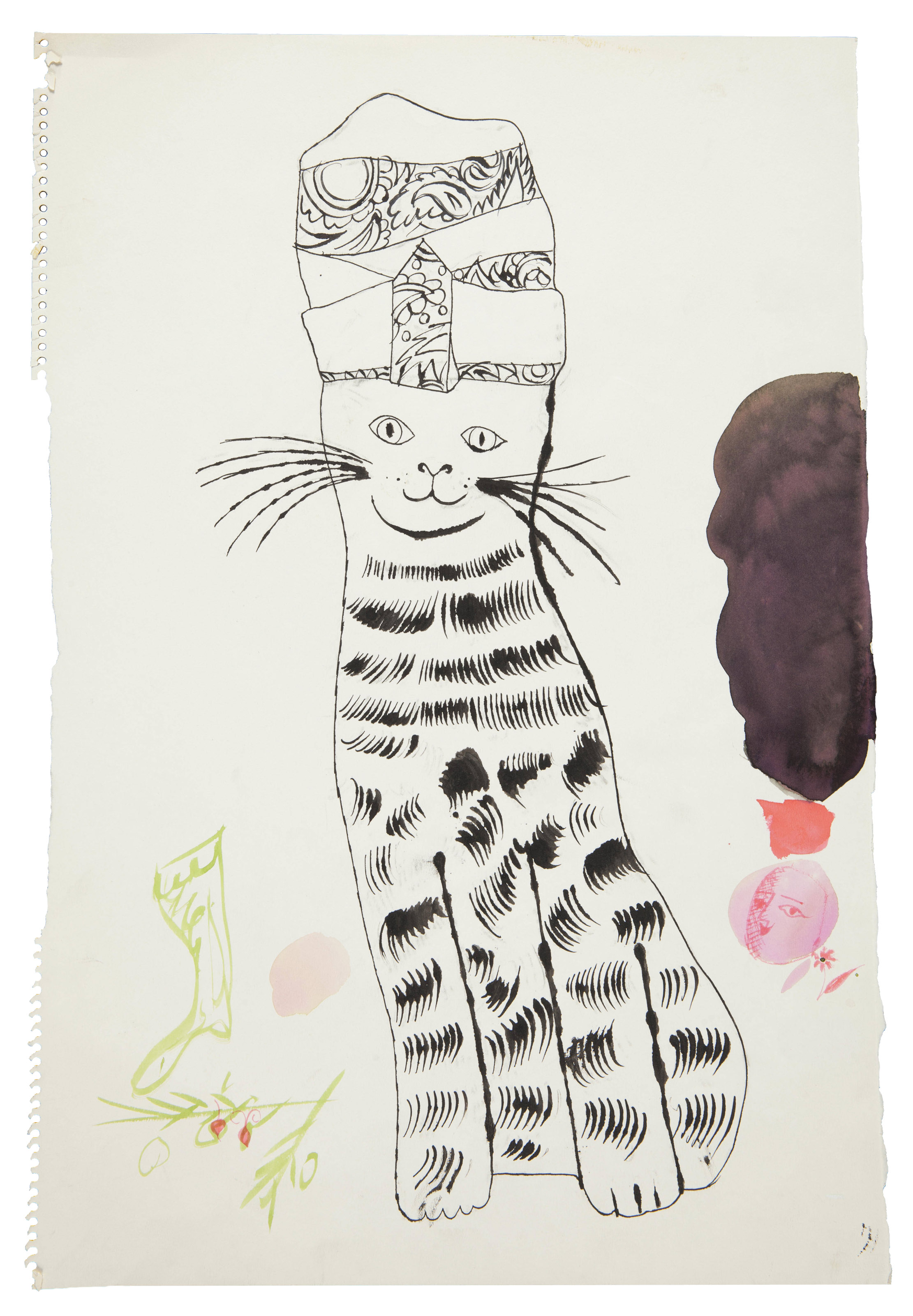 Cat with Turban, ANDY WARHOL (1928-1987) | Christie’s