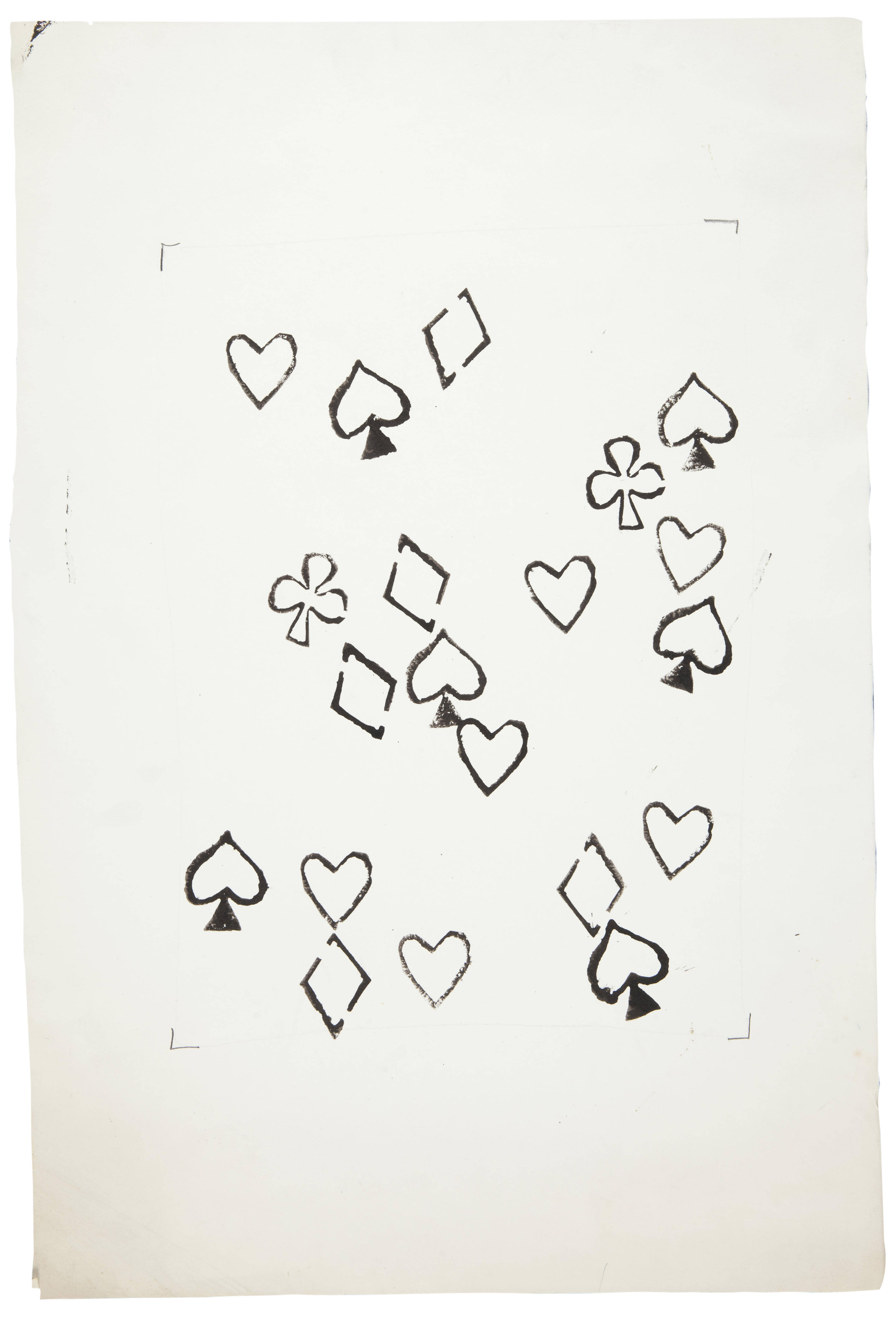 Card Pattern, Andy Warhol (1928-1987) | Christie’s