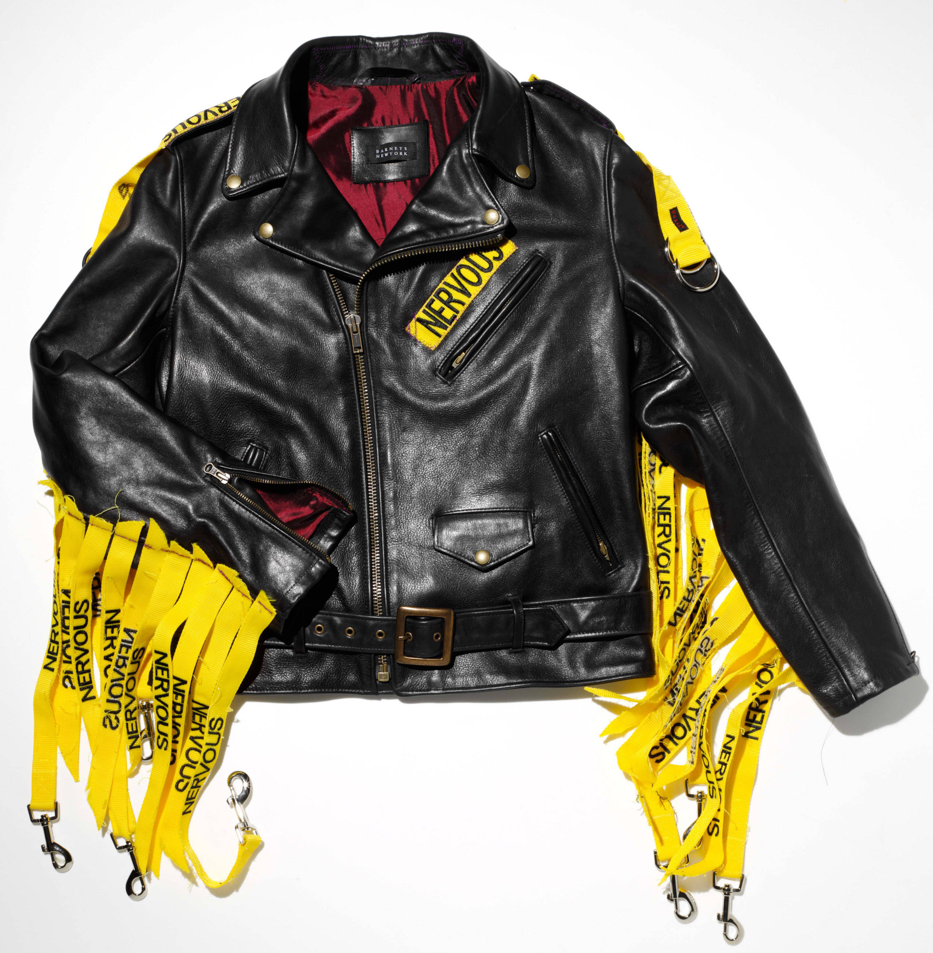 BORNA SAMMAK, UNTITLED (Barneys New York Men's Medium Custom Leather ...