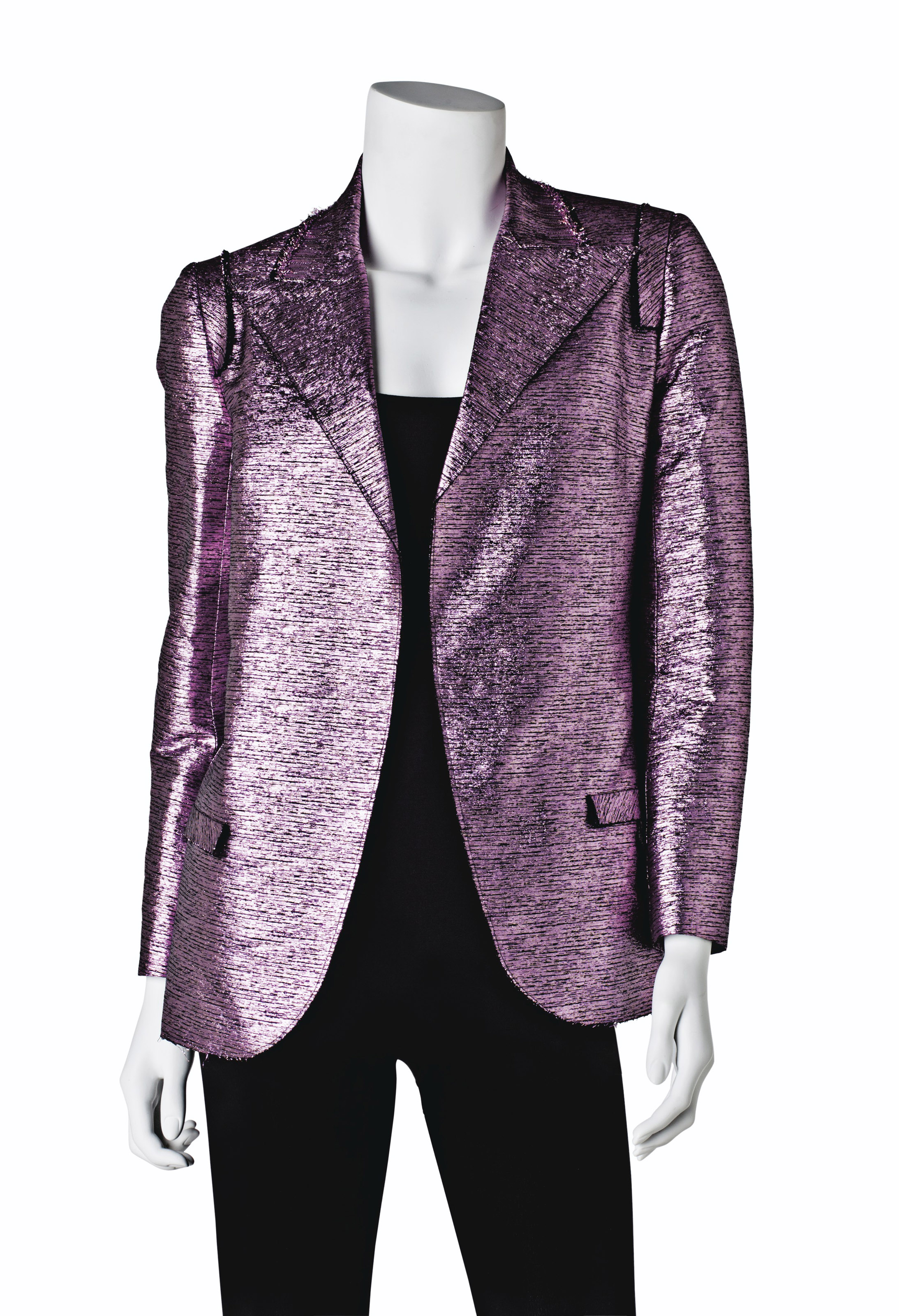 TWO METALLIC BLAZERS, | Christie’s